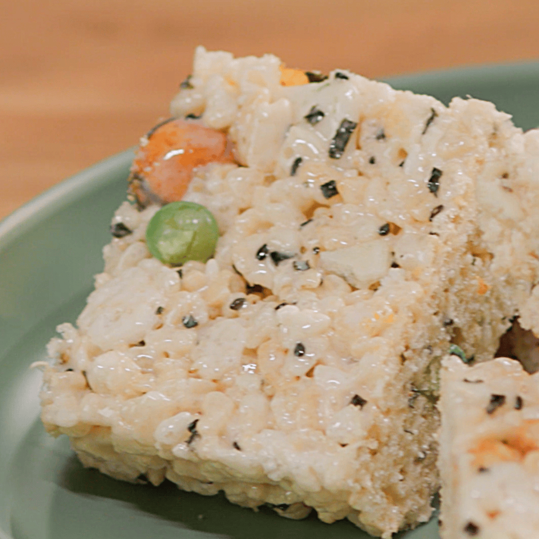 Furikake Crispy Rice Treats | Tastemade
