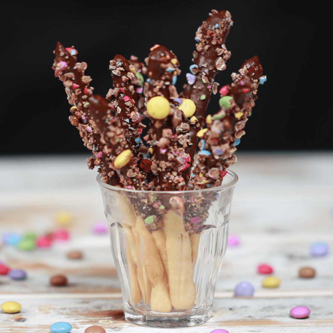 Chocolate Pencil Biscuits | Tastemade