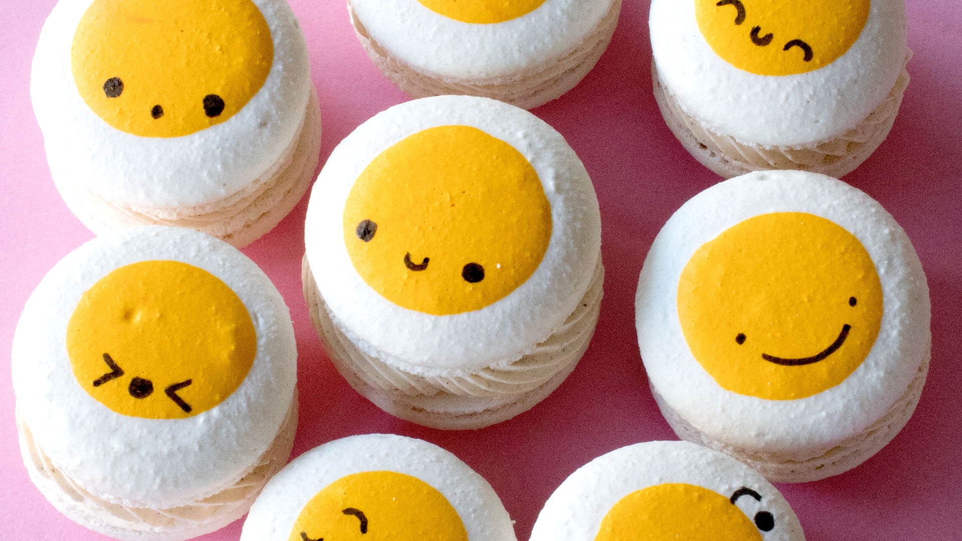 Sunny Side Up Macarons | Tastemade