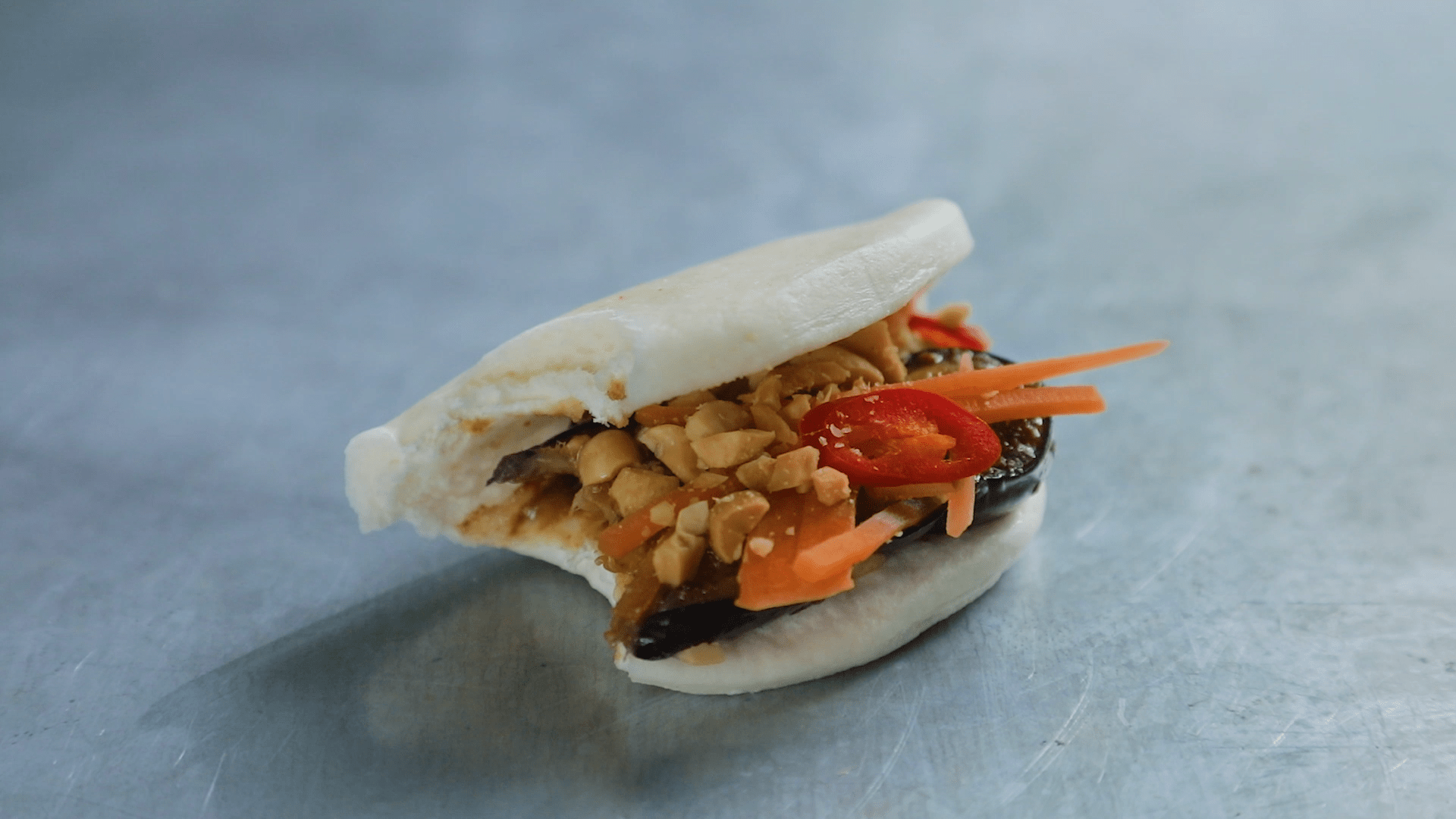 Miso Aubergine Bao Buns | Tastemade