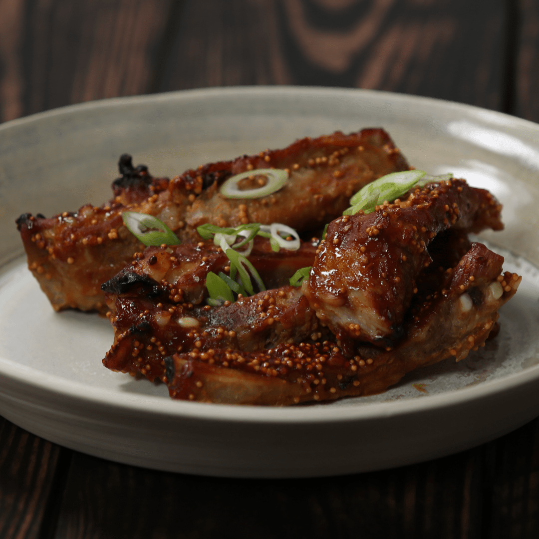 Barbecue Spare Ribs in Hoisin Sauce & Mustard | Tastemade