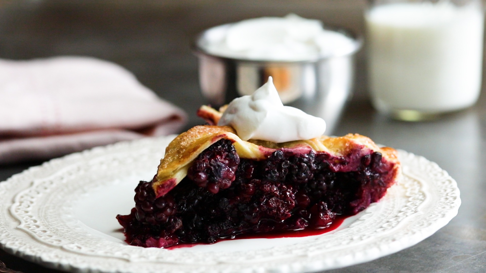 Blackberry Pie | Tastemade