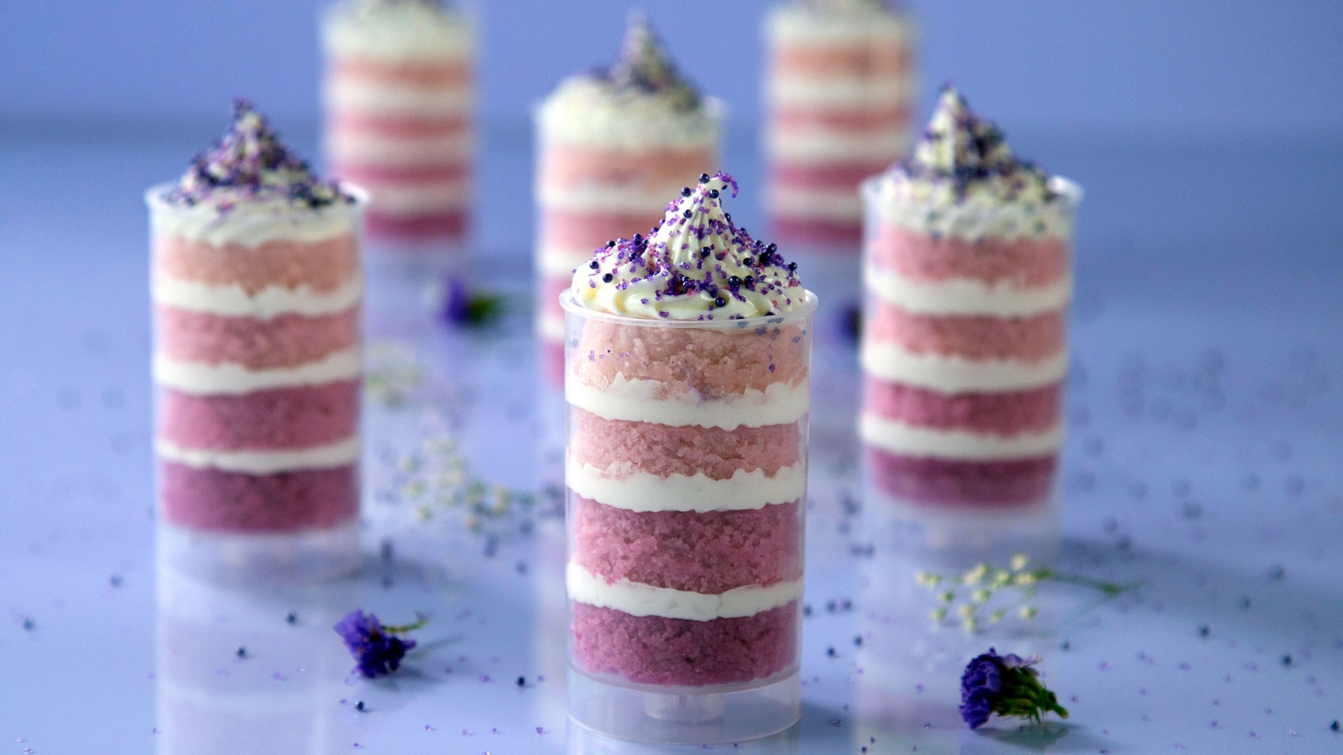 Ombre Cake Push Pops | Tastemade