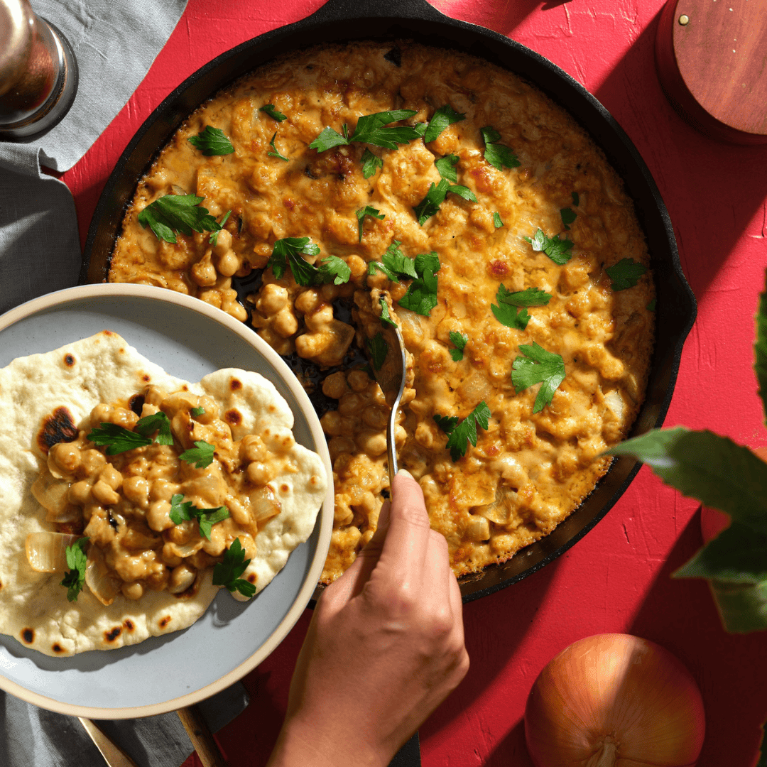 Cheesy Canned Chickpeas | Tastemade