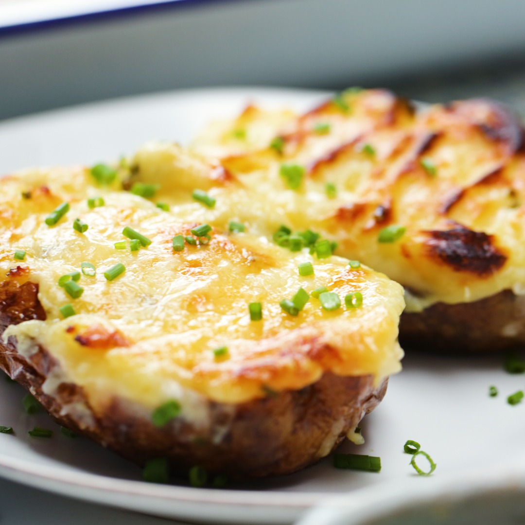 Fish Pie Potato Skins | Tastemade