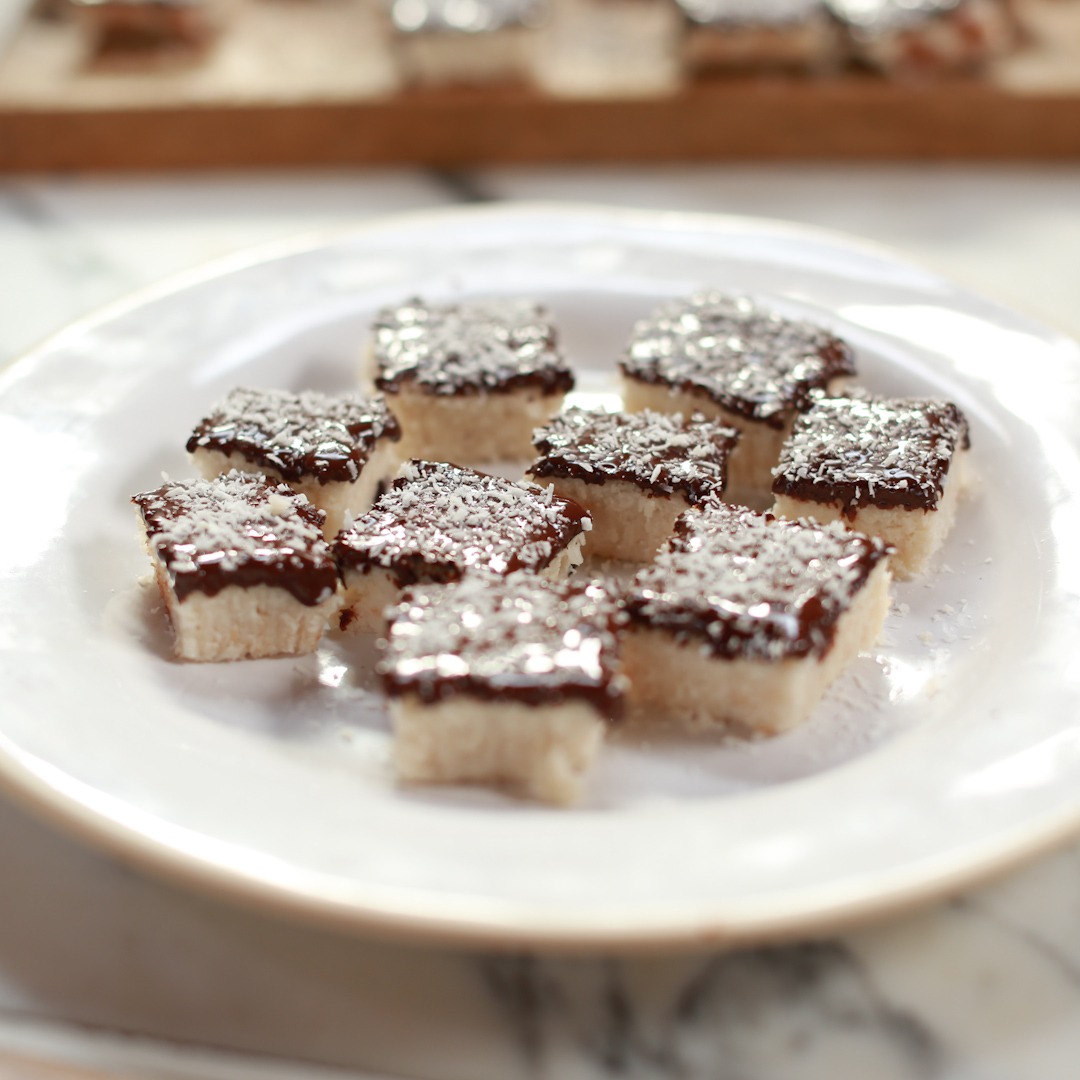 Chocolate-Covered Coconut Burfi | Tastemade