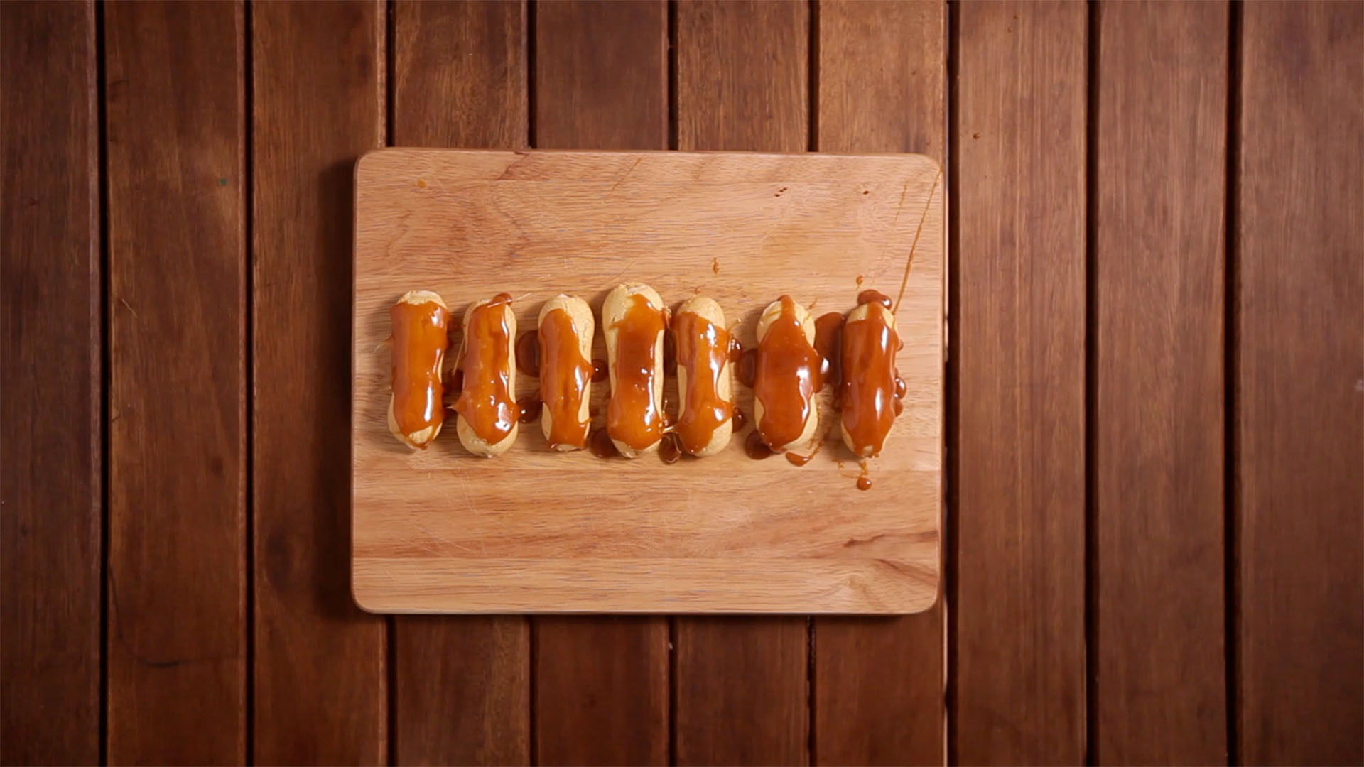 Cream And Caramel Eclair | Tastemade