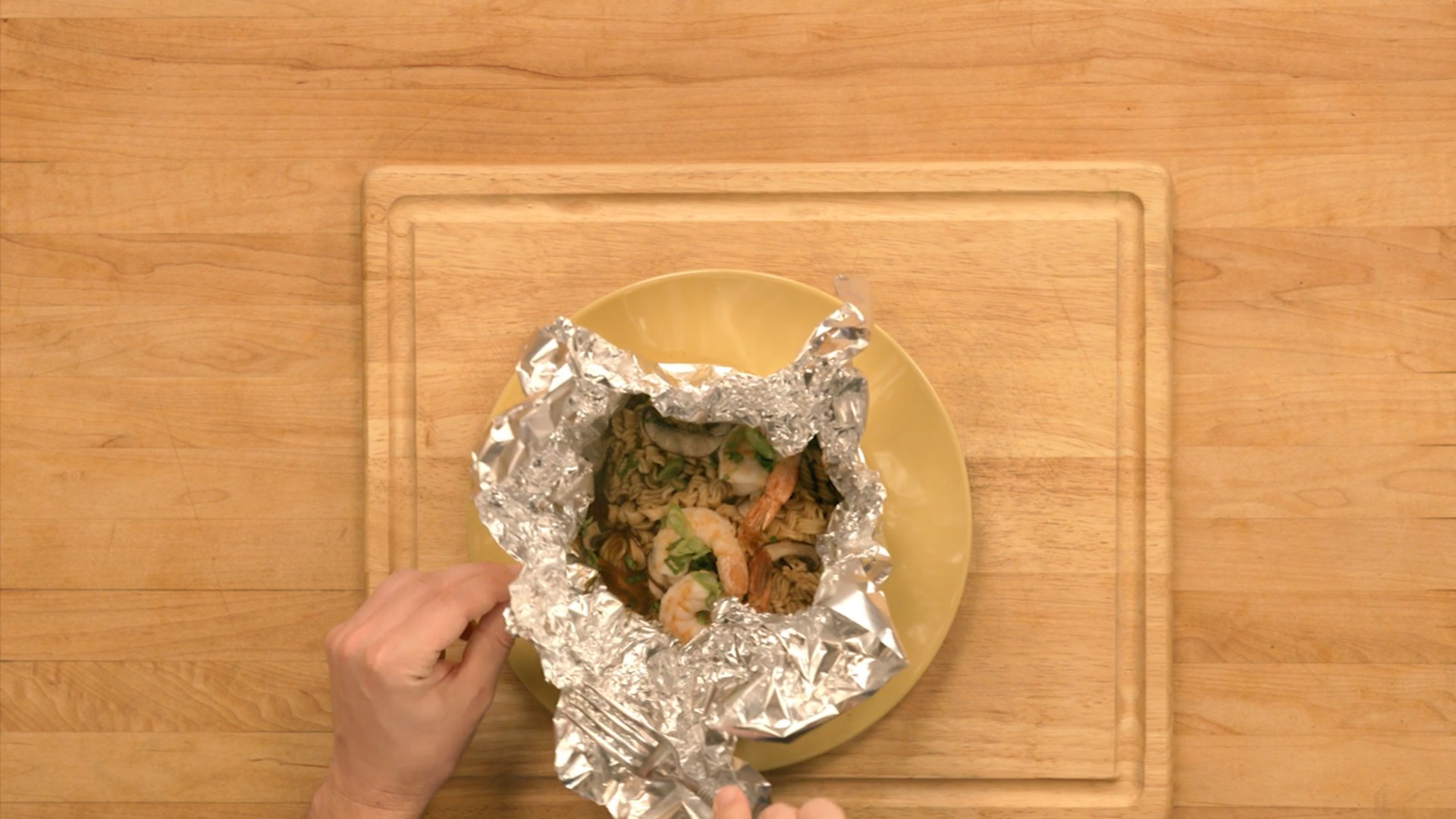 Shrimp Ramen Pouch | Tastemade