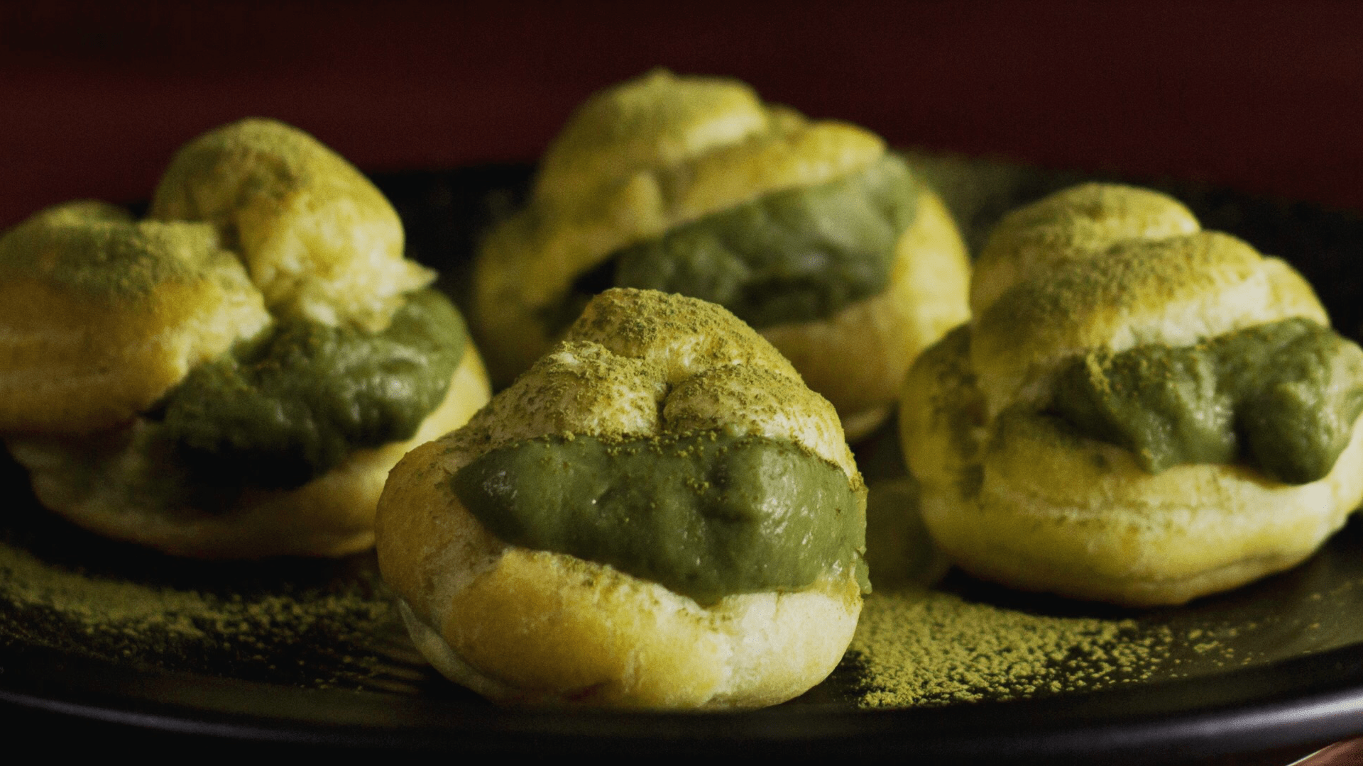 Matcha Cream Puffs | Tastemade