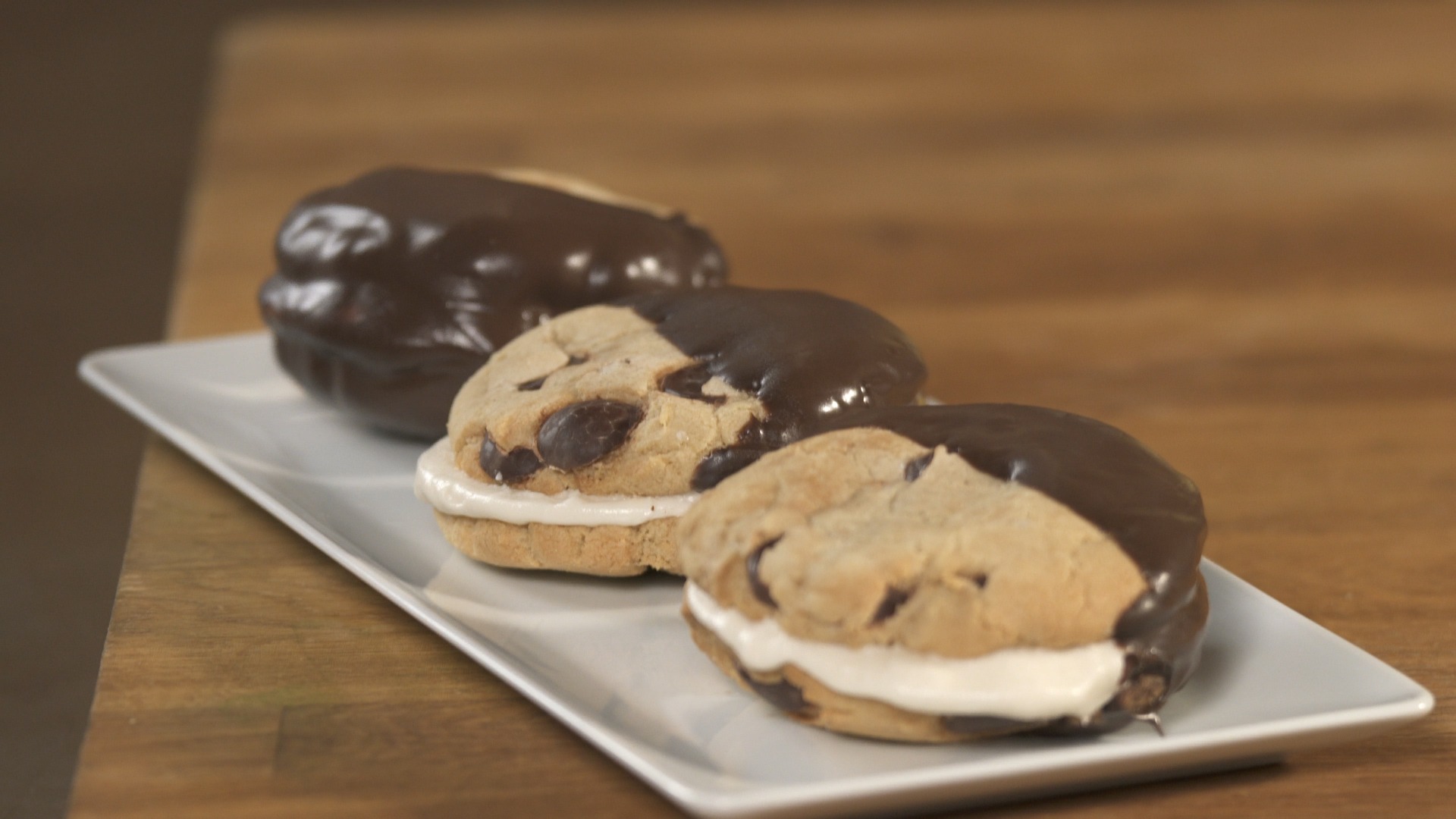 Choco-Dipped Choco-Chip Cookie-which | Tastemade