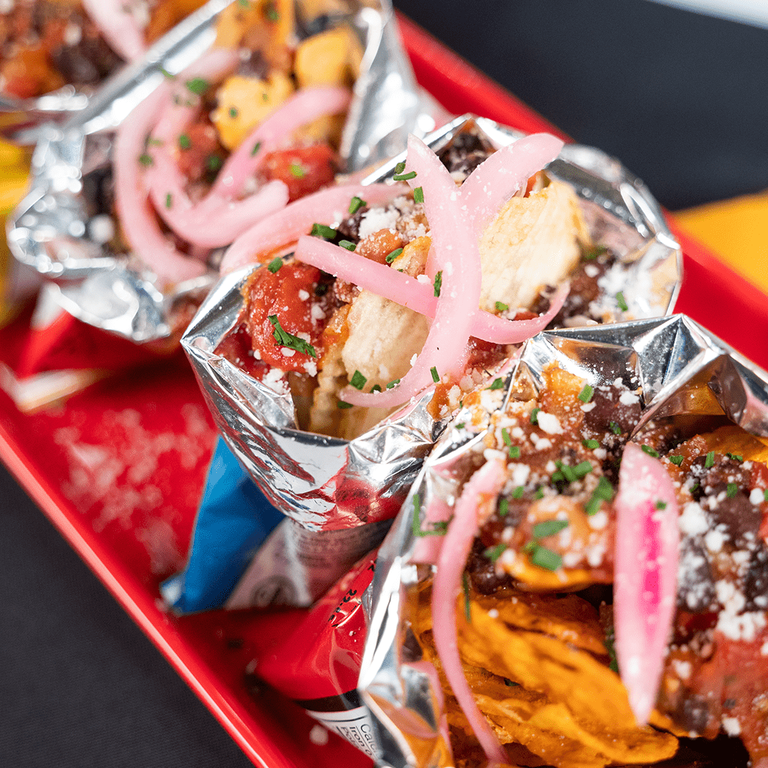 Veggie Chili Walking Nachos | Tastemade