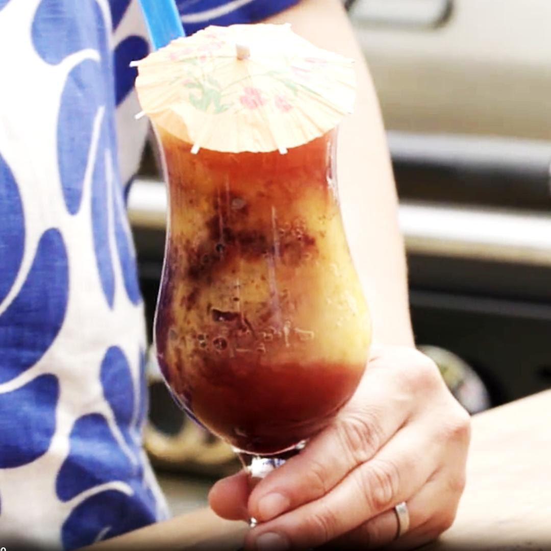 Boozy Blackberry and Mango Shaved Ice | Tastemade