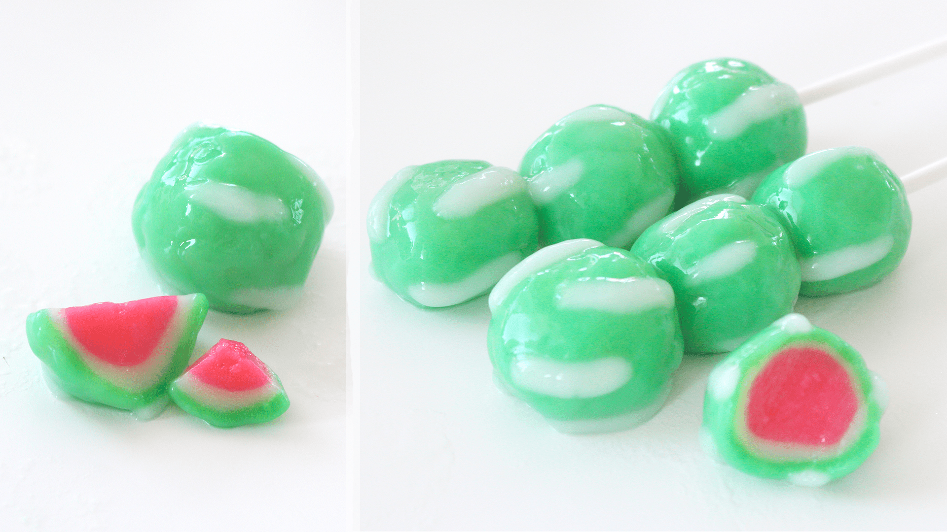 Watermelon Rice Balls | Tastemade