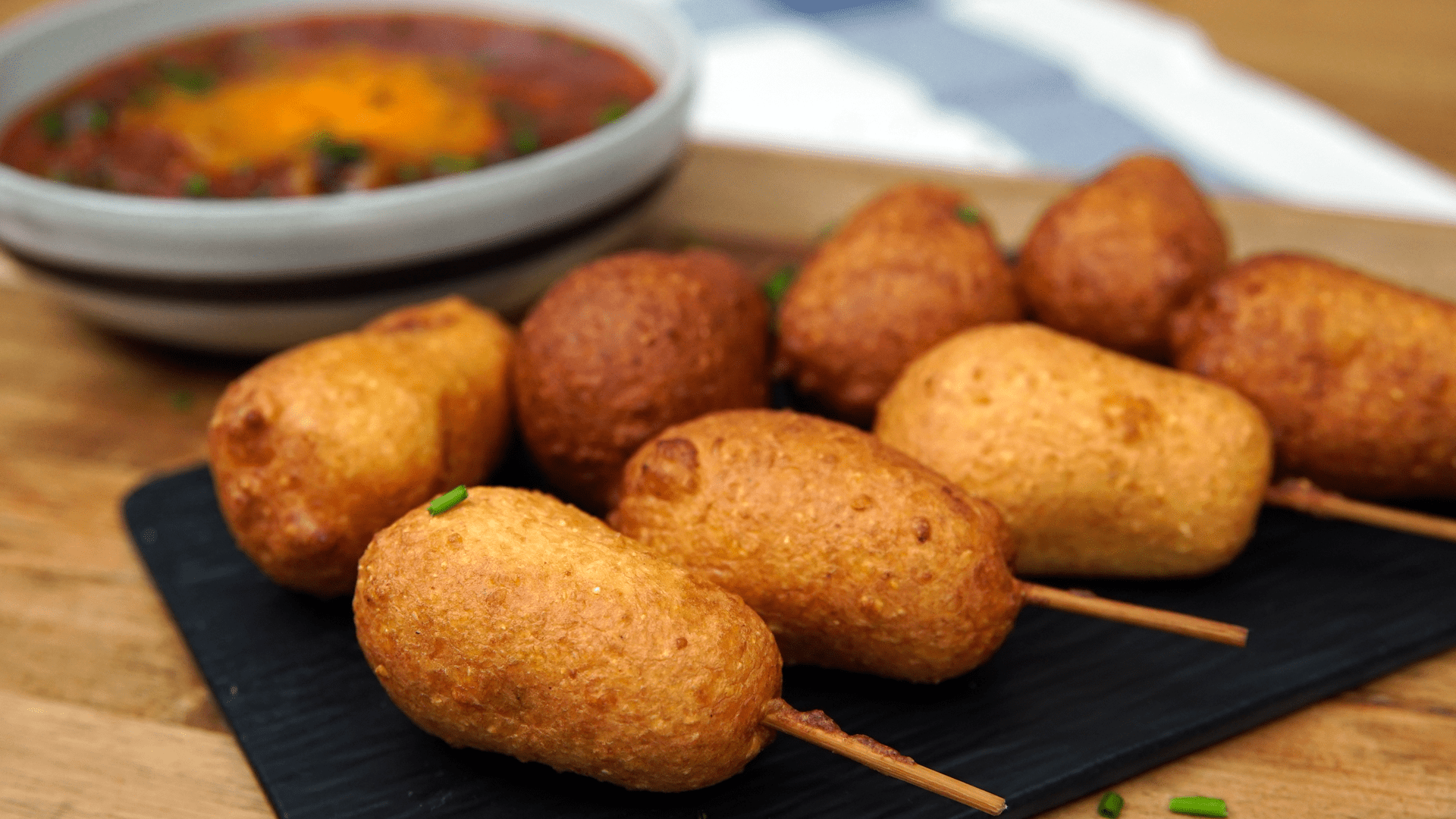 Mini Corn Dogs | Tastemade