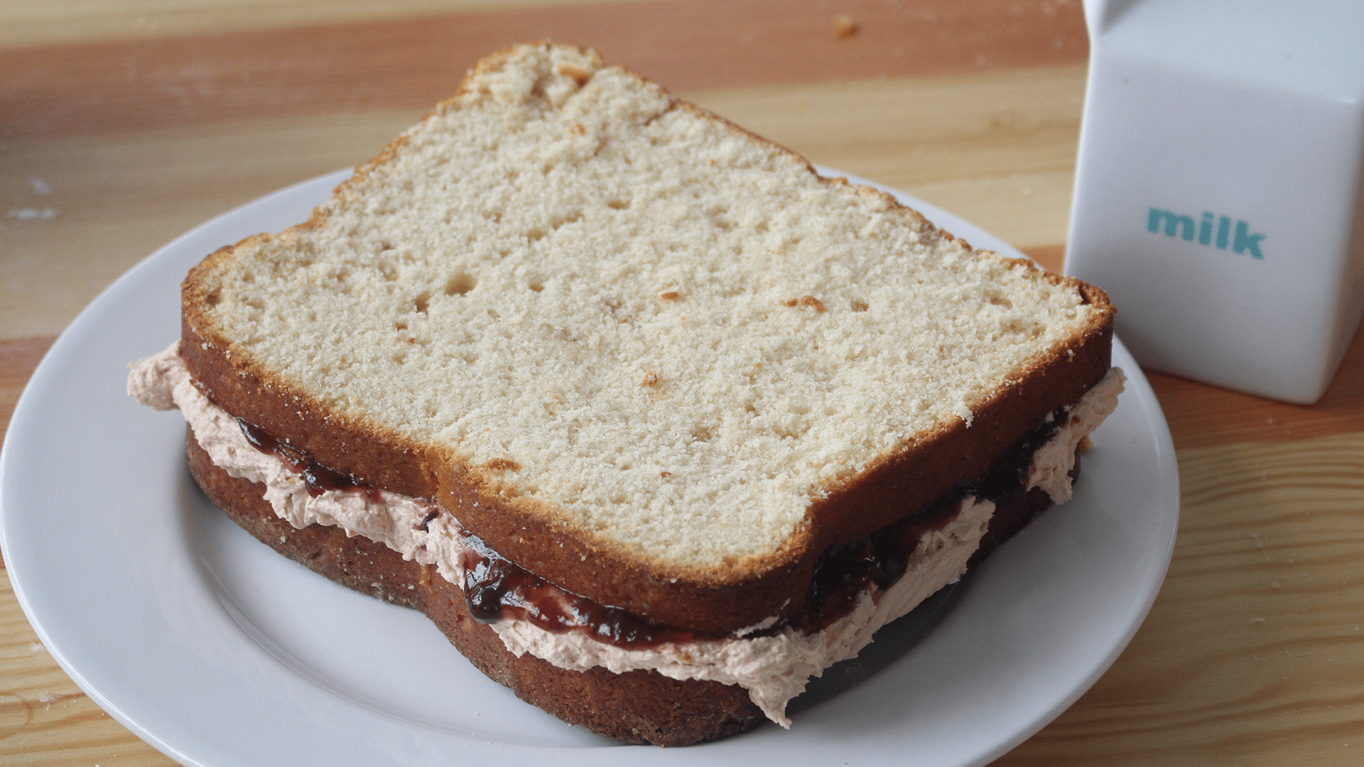 PB&J Sandwich Cake | Tastemade