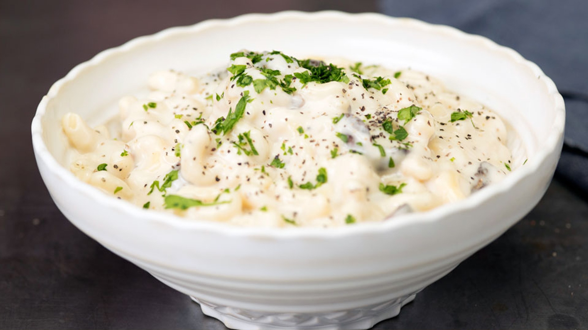 Mushroom Cacio e Pepe Mac ‘n’ Cheese | Tastemade