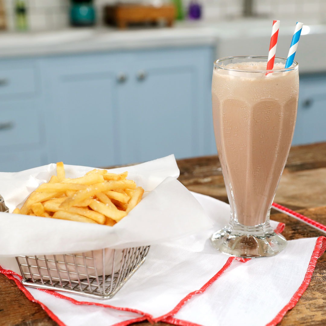 Fries With Chocolate Malt | Tastemade