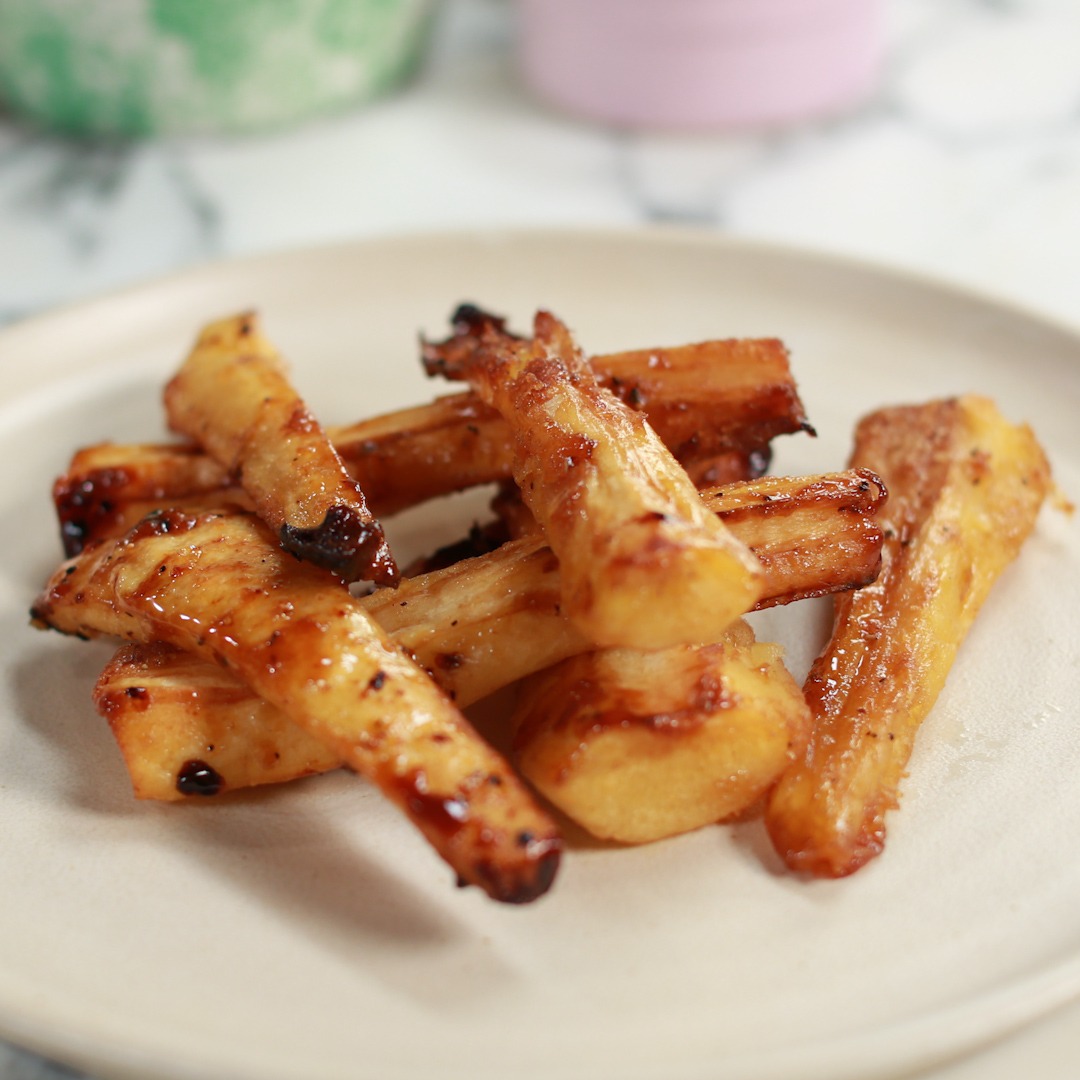 Salted Caramel Parsnips | Tastemade