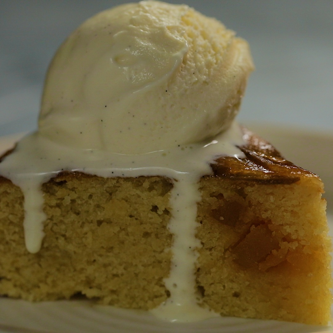 Pear Inside Out Cake | Tastemade