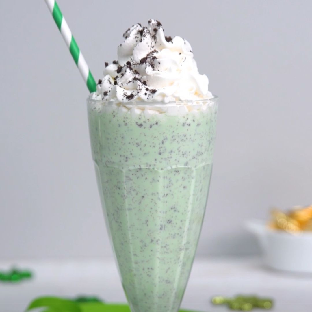 Chocolate Cookies & Cream Milkshake | Tastemade