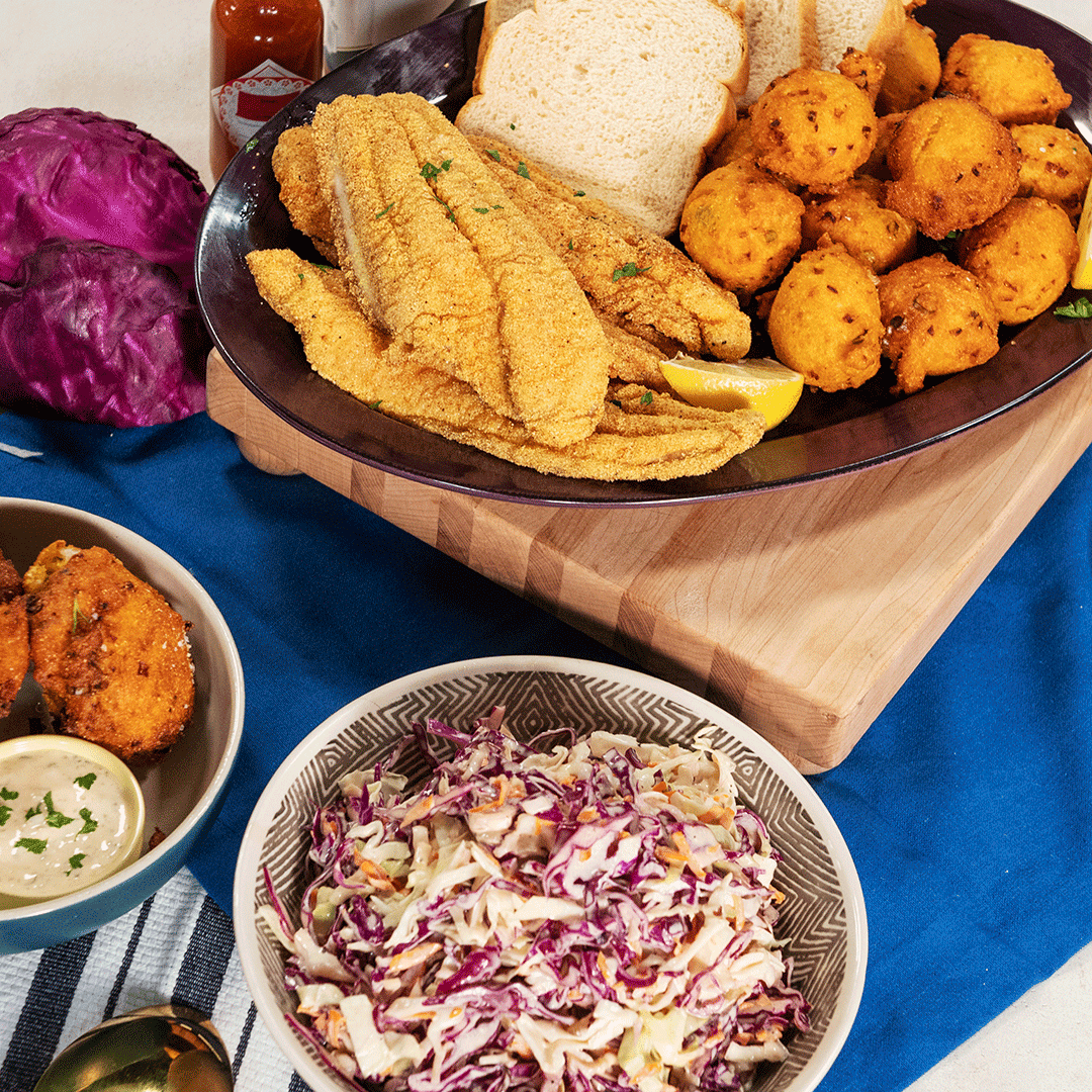Cornmeal Fried White Fish | Tastemade