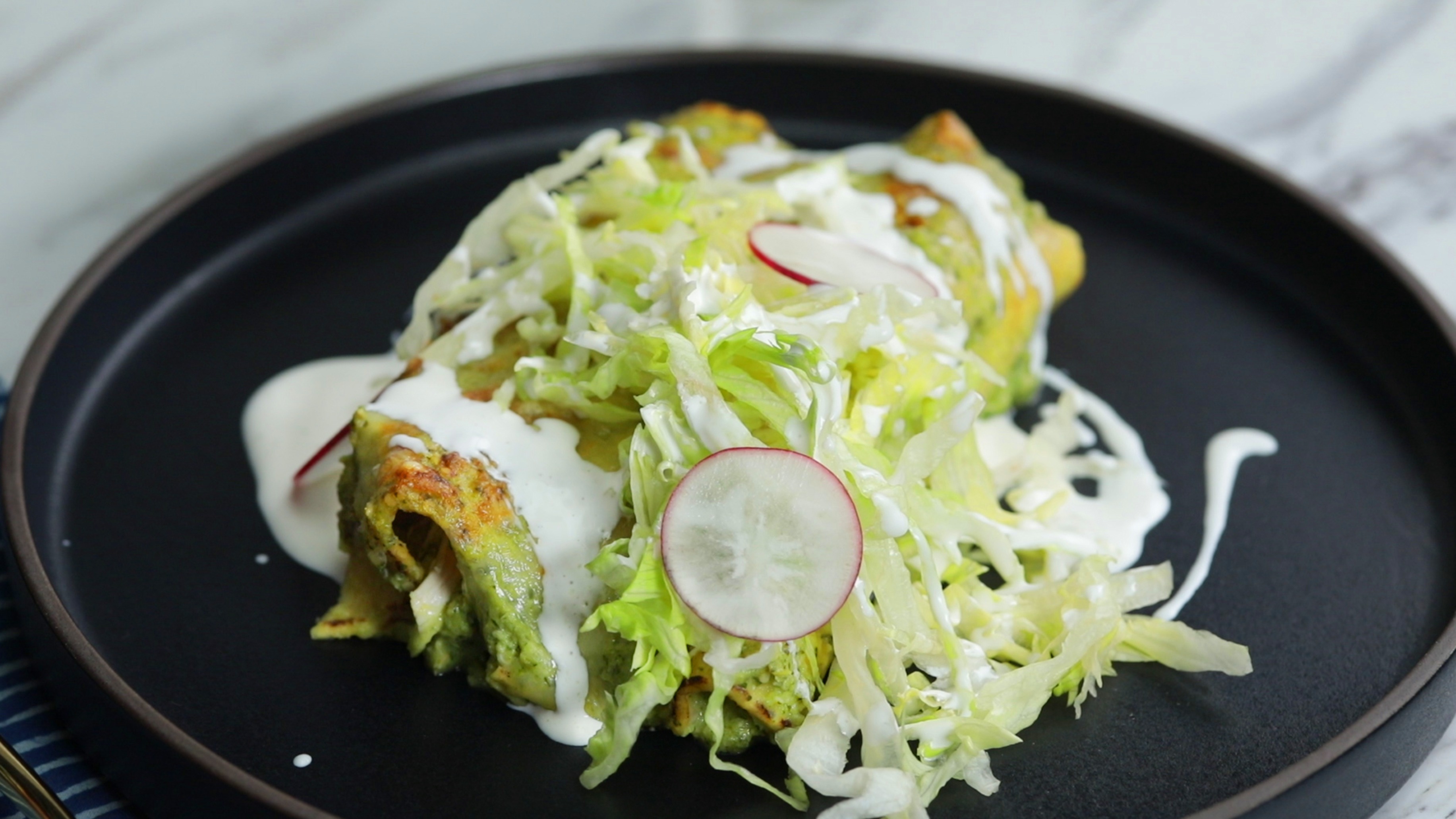 Chicken Enchiladas with Salsa Suiza | Tastemade