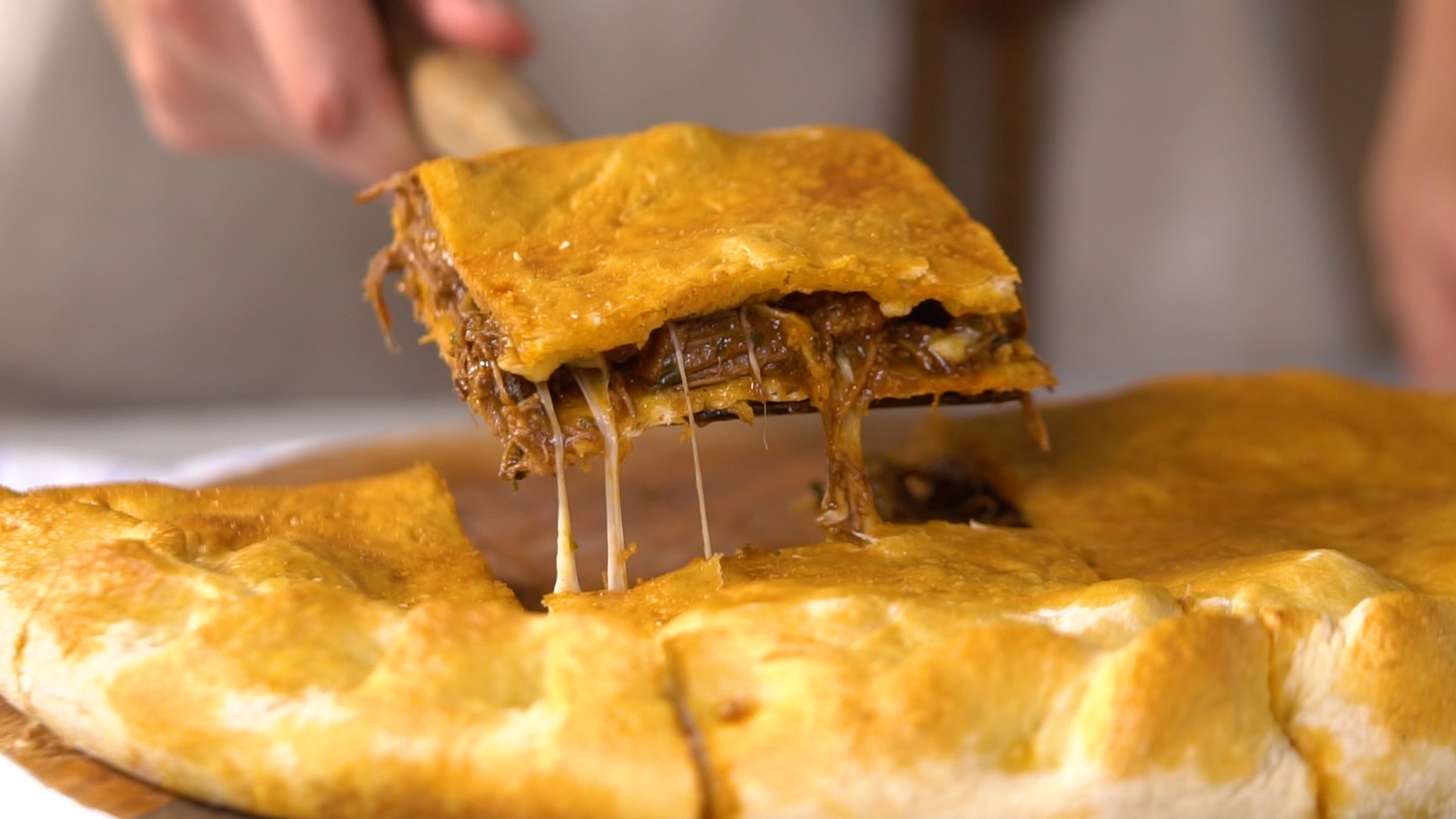 Braised Beef Calzone | Tastemade