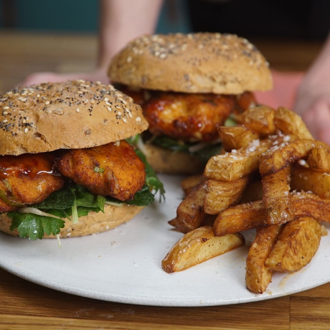 Thai Fish Cake Burger | Tastemade