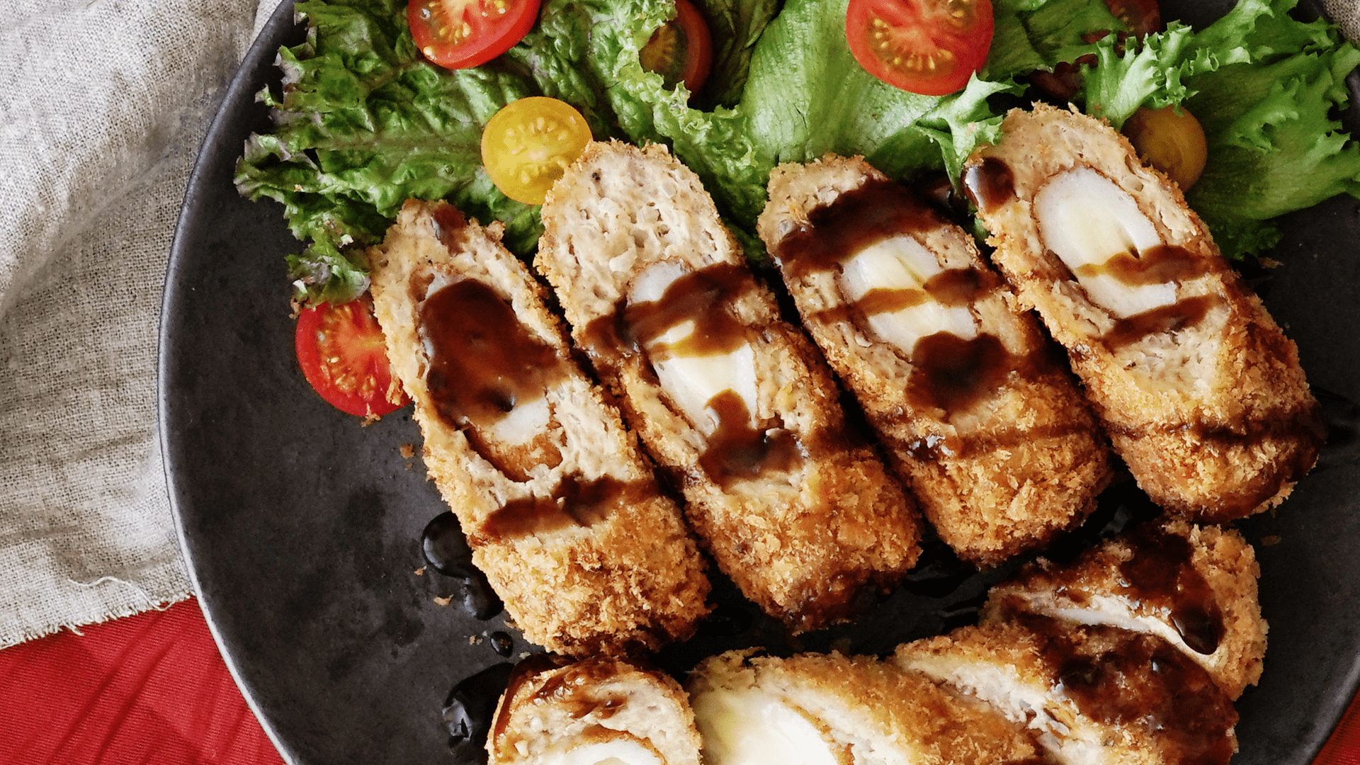 Deep-Fried Stuffed Fish Cake | Tastemade