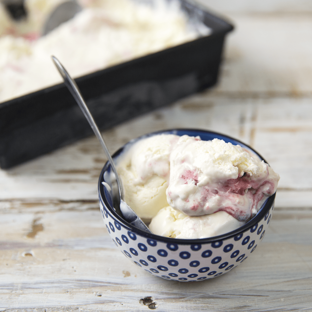 White Chocolate Raspberry Ice Cream | Tastemade