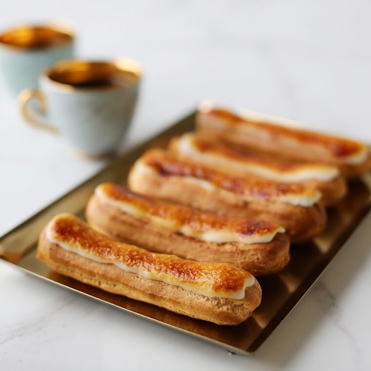 Crème Brûlée Eclairs | Tastemade