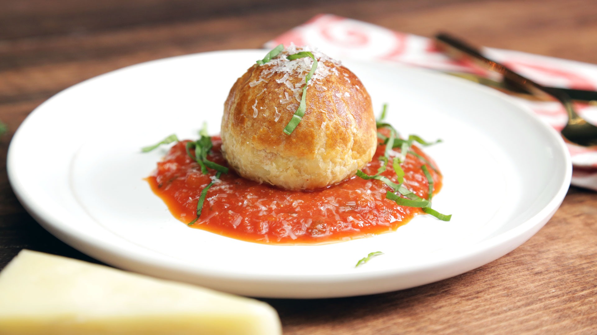 Bite-Sized Meatball Sub Pockets | Tastemade