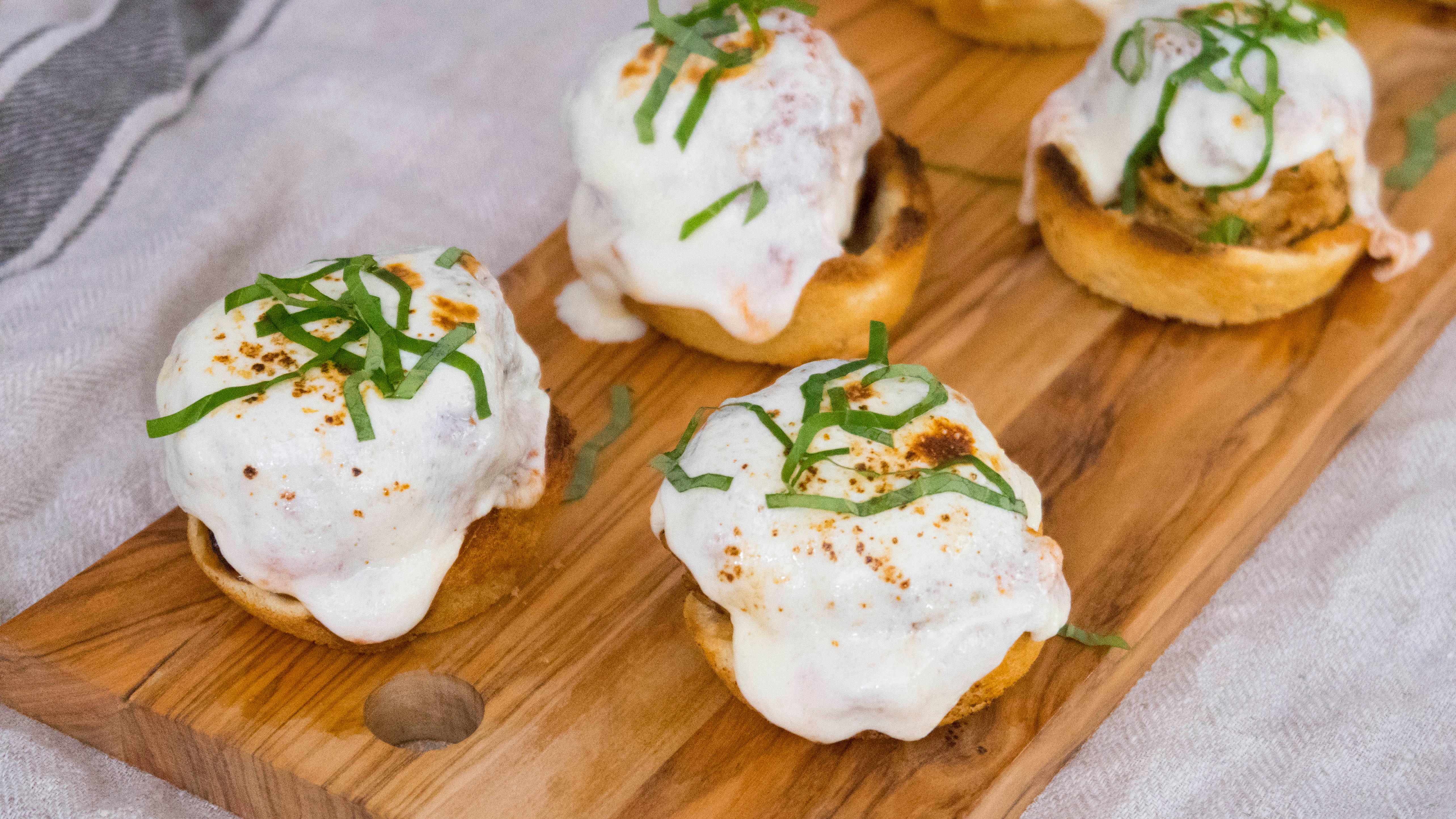 Meatball Parmesan Cups | Tastemade