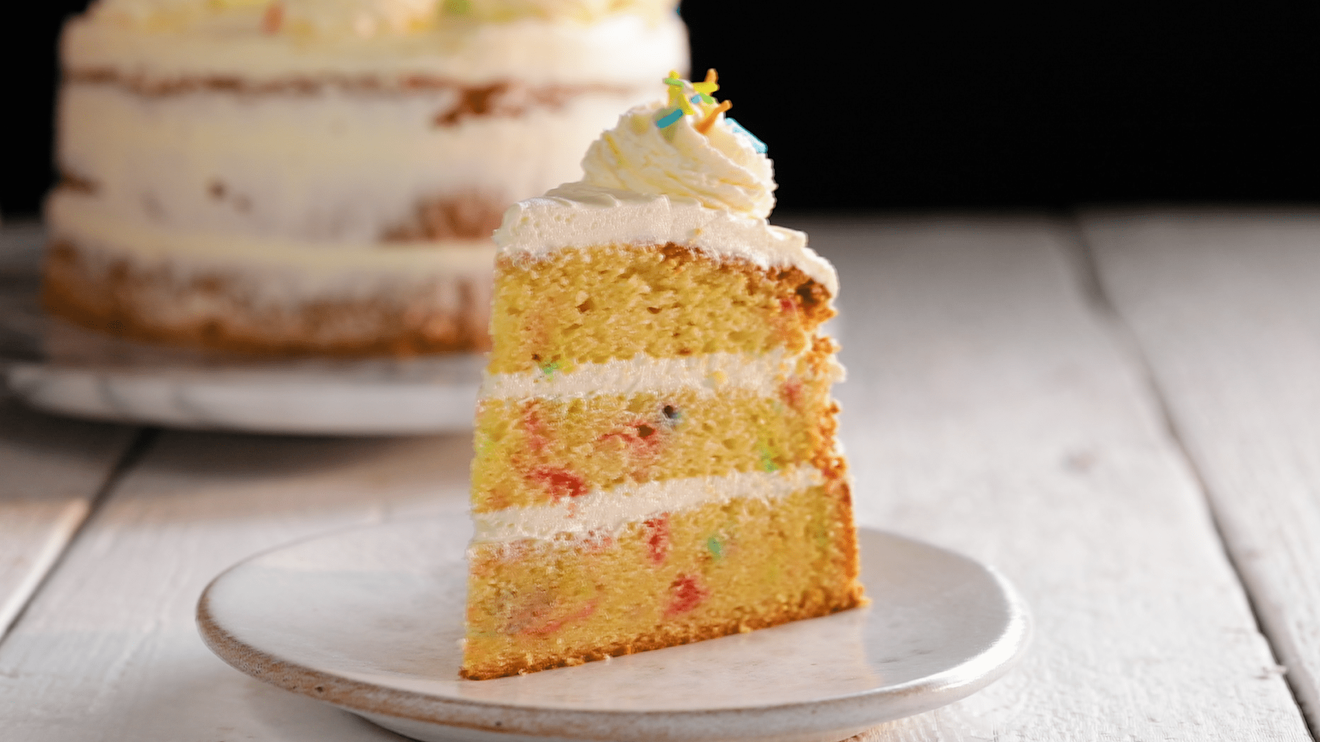 Best Ever Confetti Cake | Tastemade