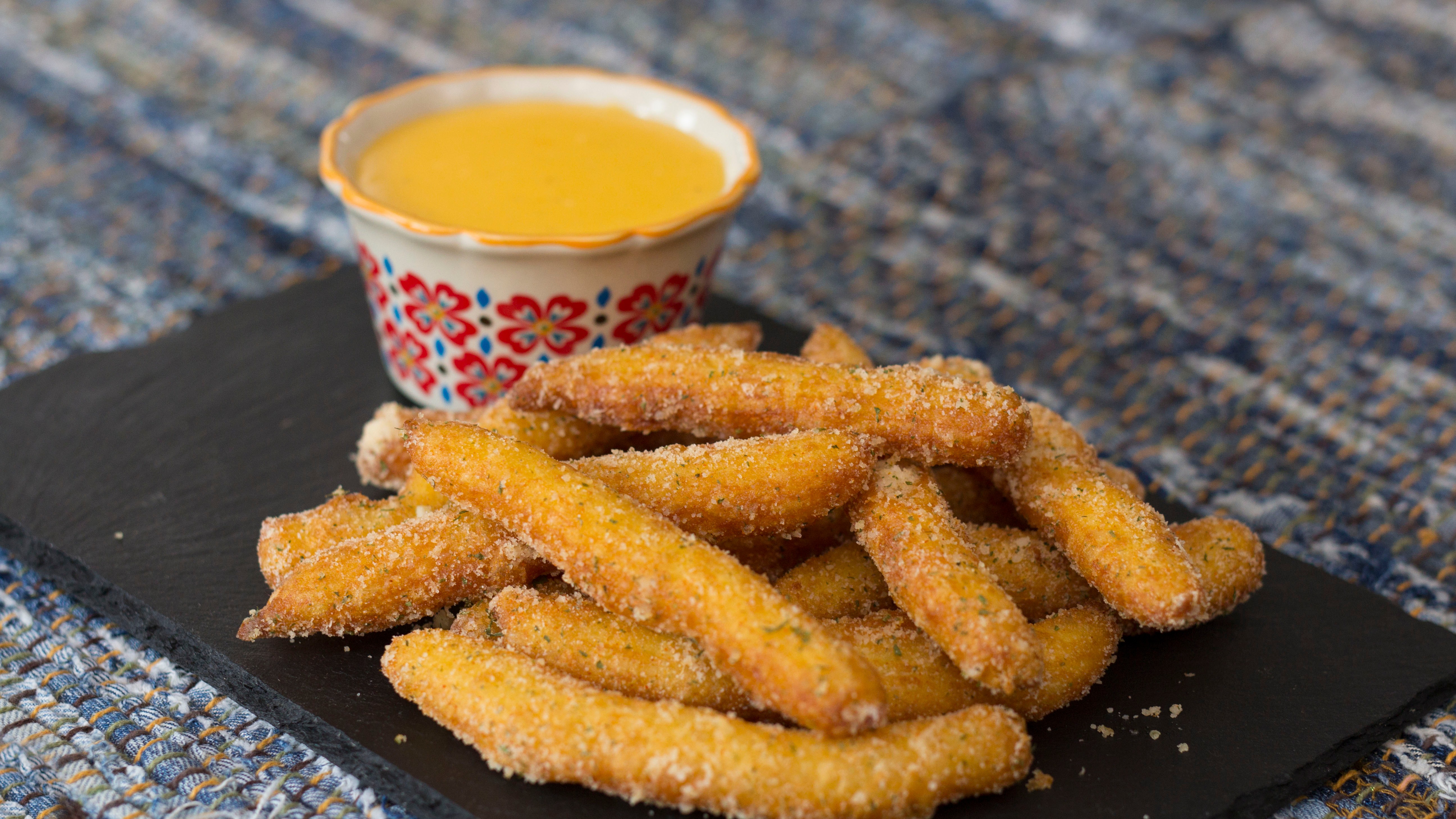 Savory Churros with Cheese Dip | Tastemade