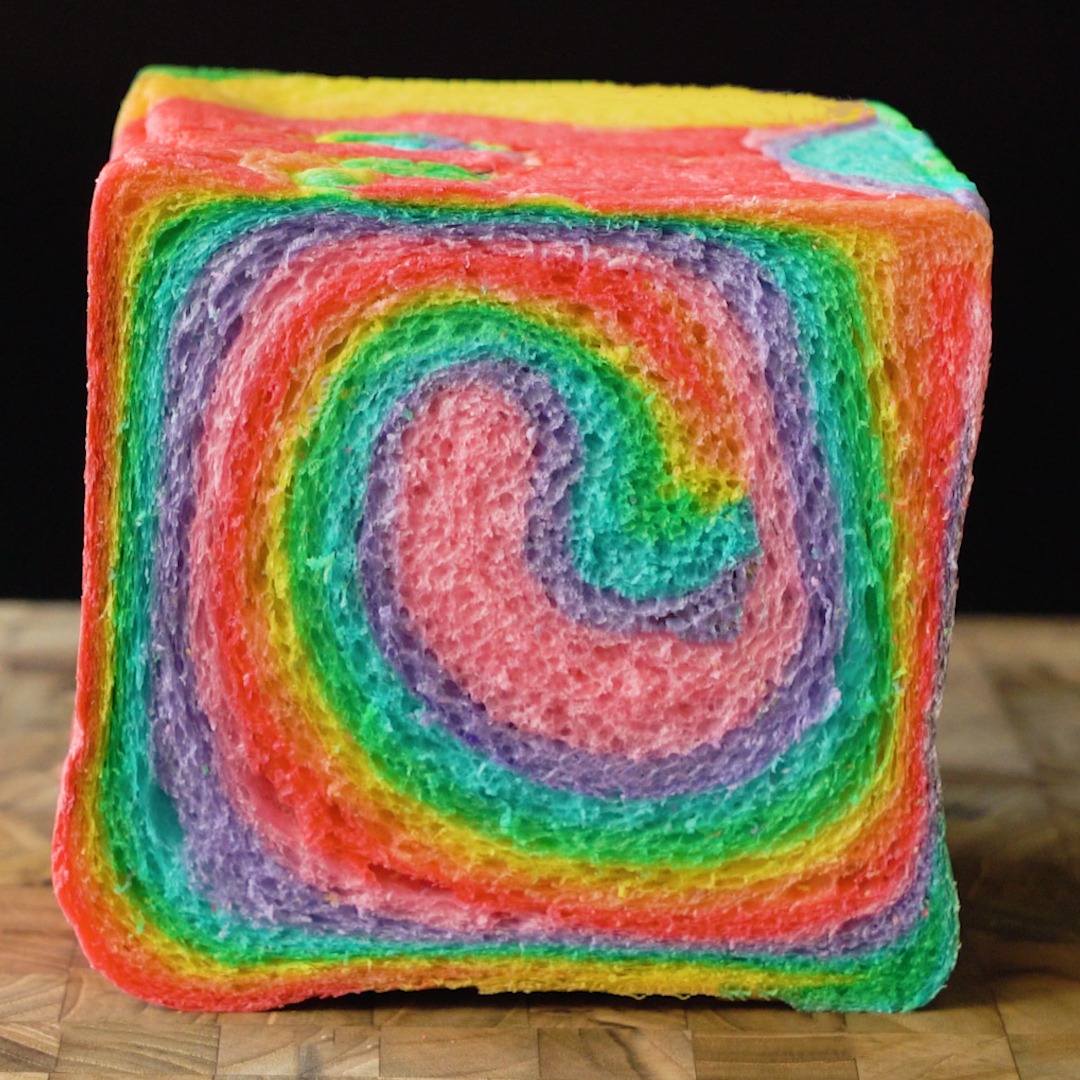Rainbow Bread | Tastemade