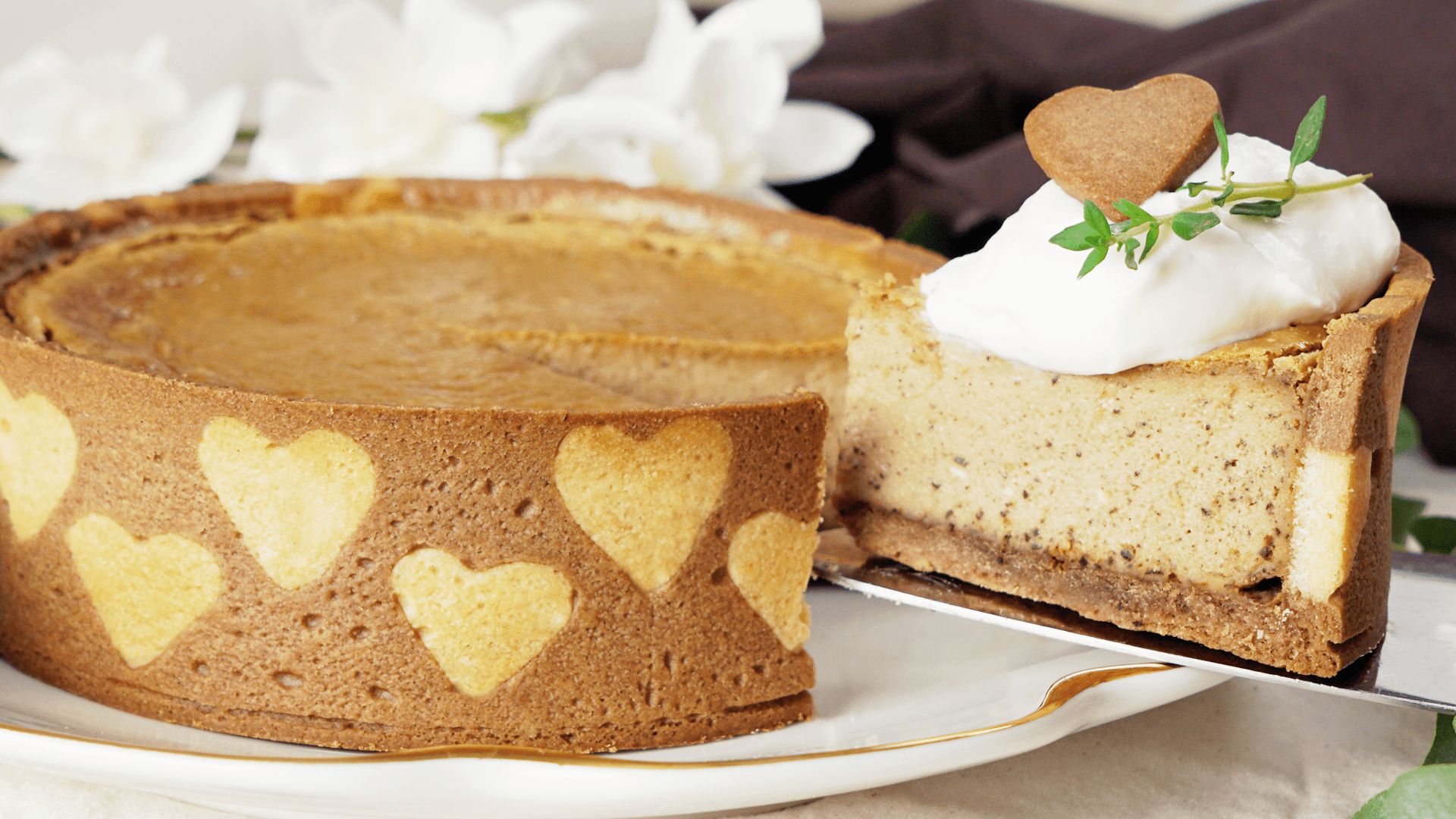 Heart Crusted Cheesecake | Tastemade