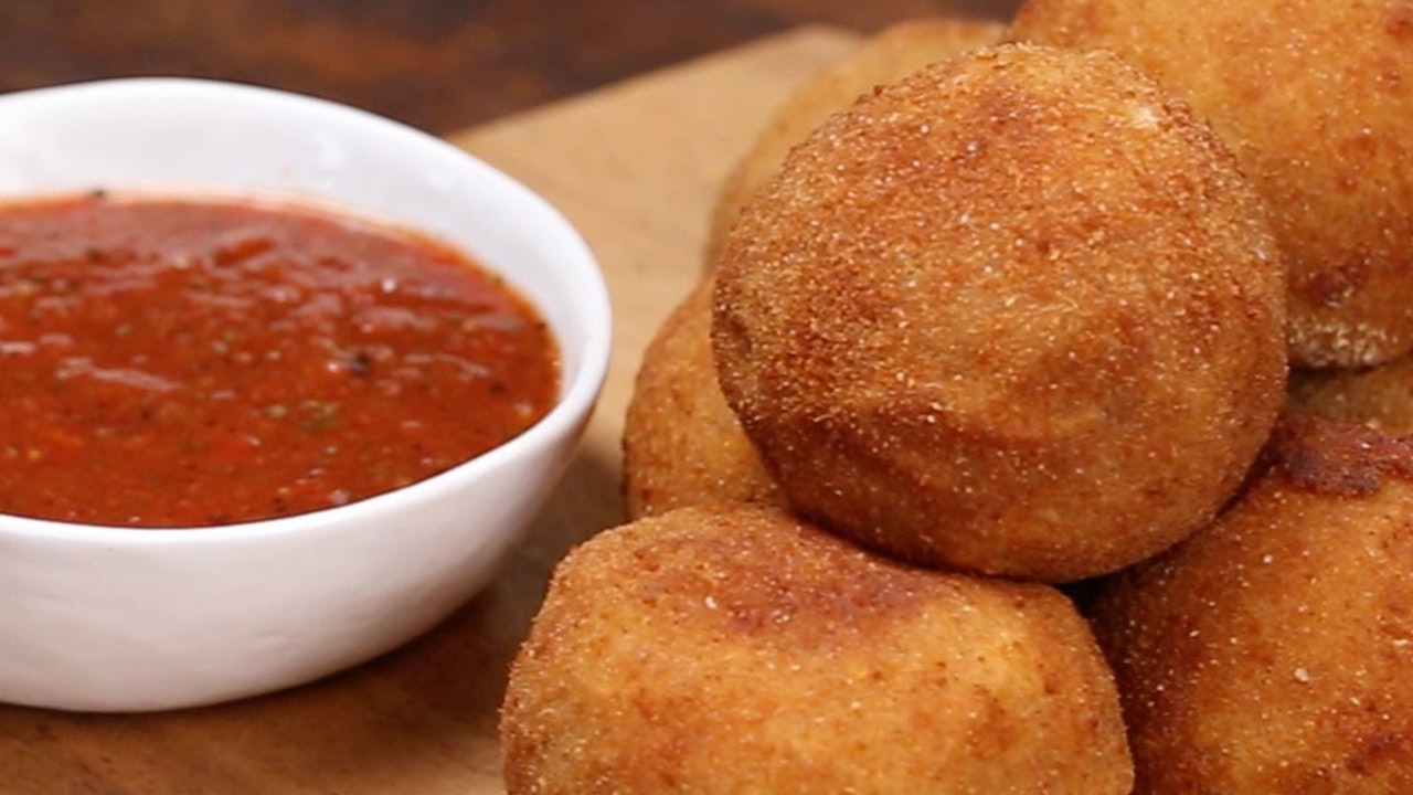 Chicken Stuffed Potato Bombs | Tastemade