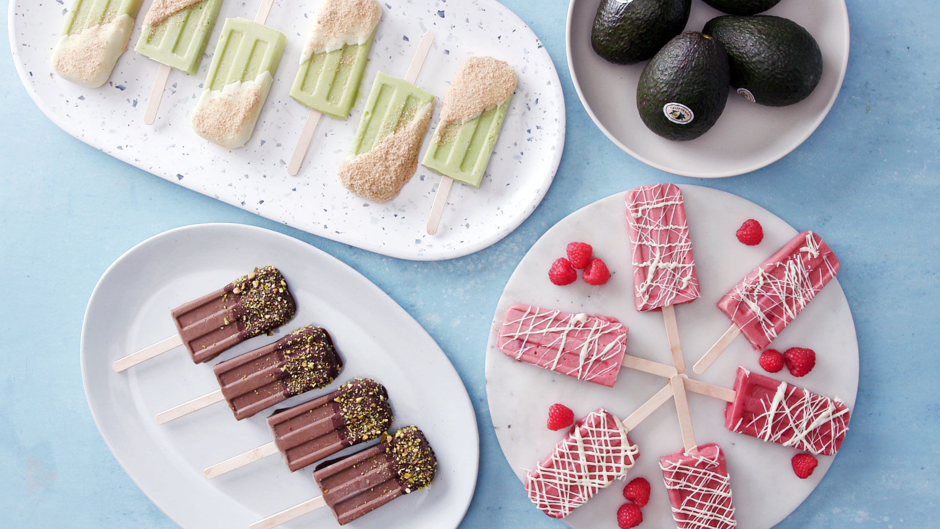 Key Lime Avocado Popsicles | Tastemade