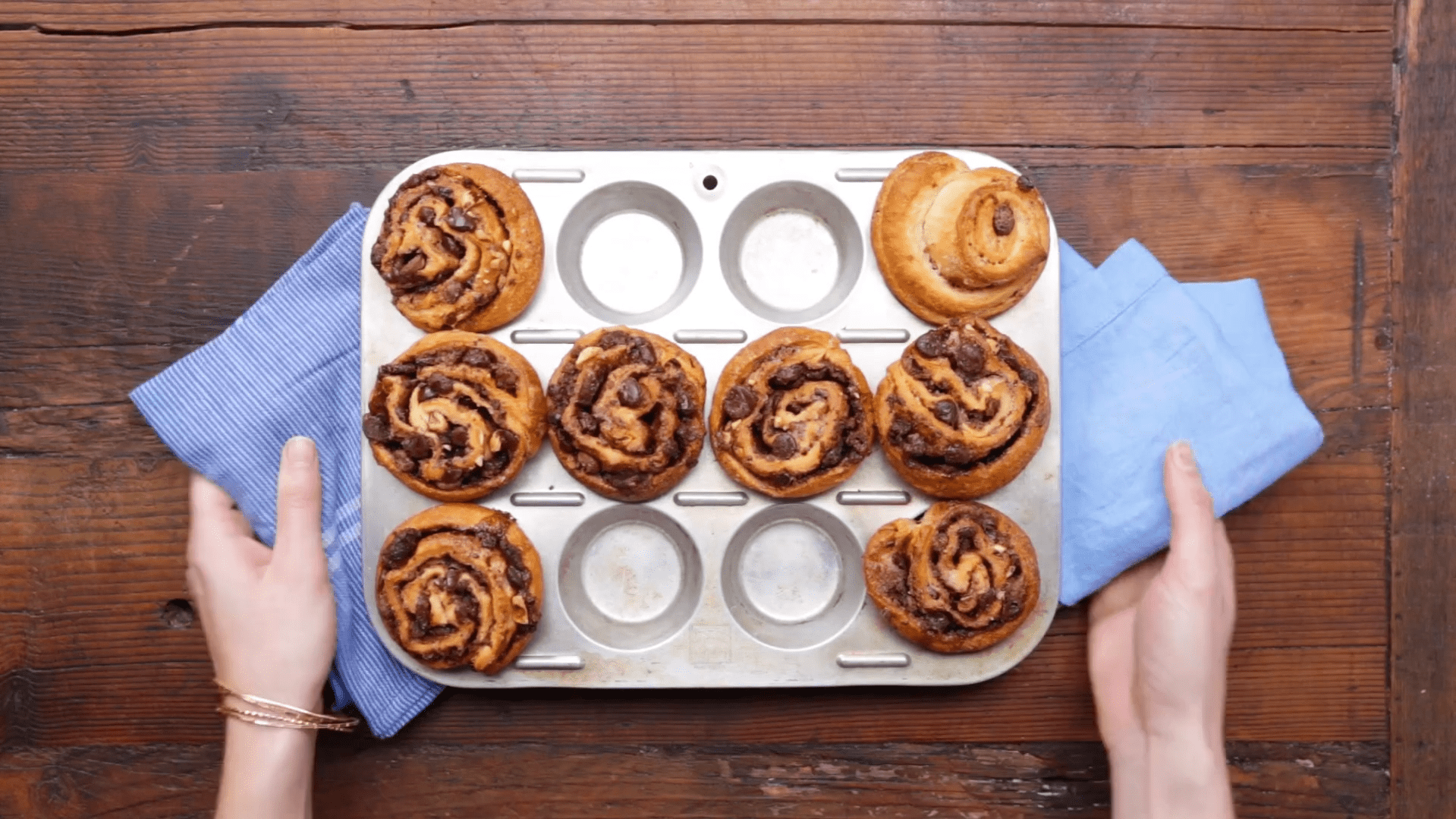 Chocolate Hazelnut Morning Buns | Tastemade