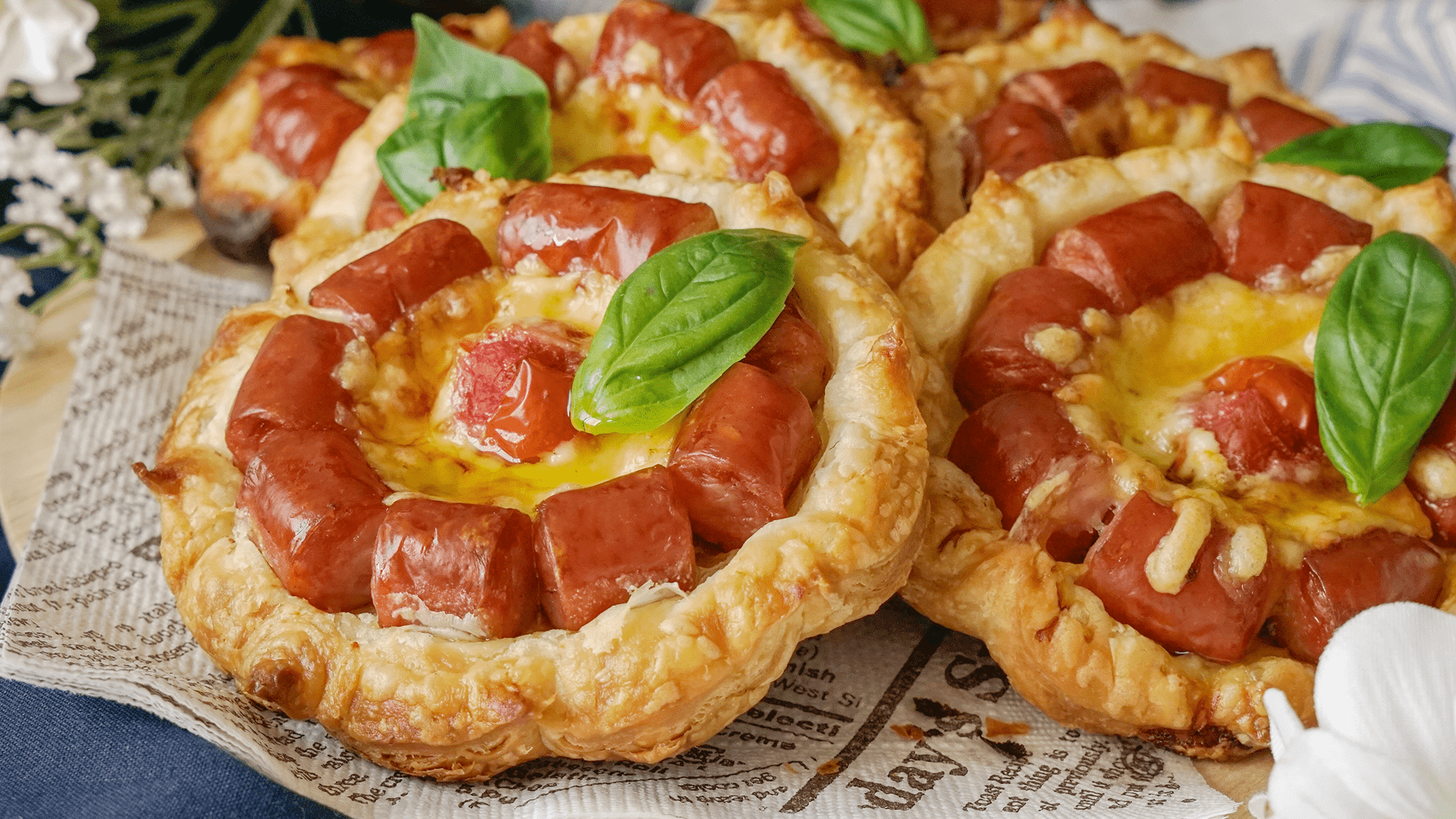 Wiener Flower Pies | Tastemade