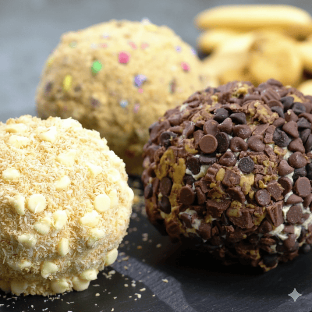 Cheesecake Dippers 3 Ways: Peanut Butter, Coconut, and Biscoff | Tastemade