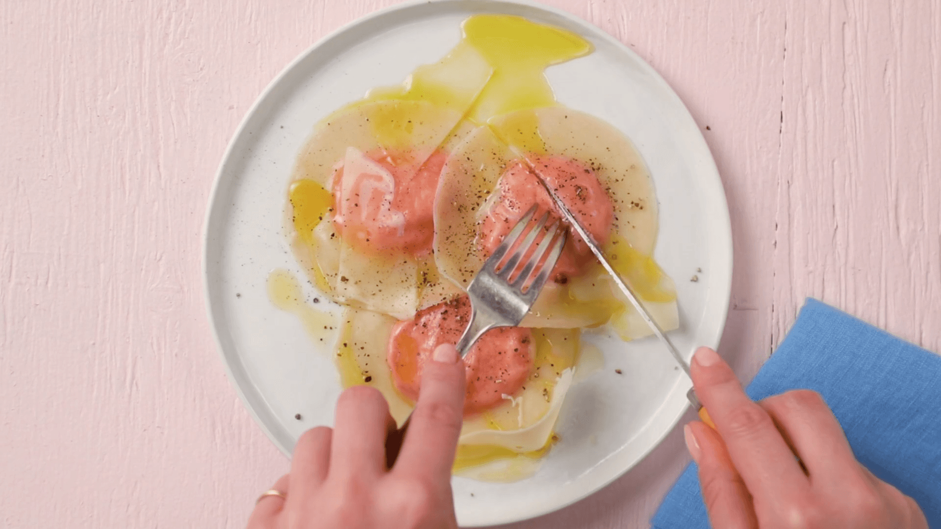 Pink Ravioli | Tastemade