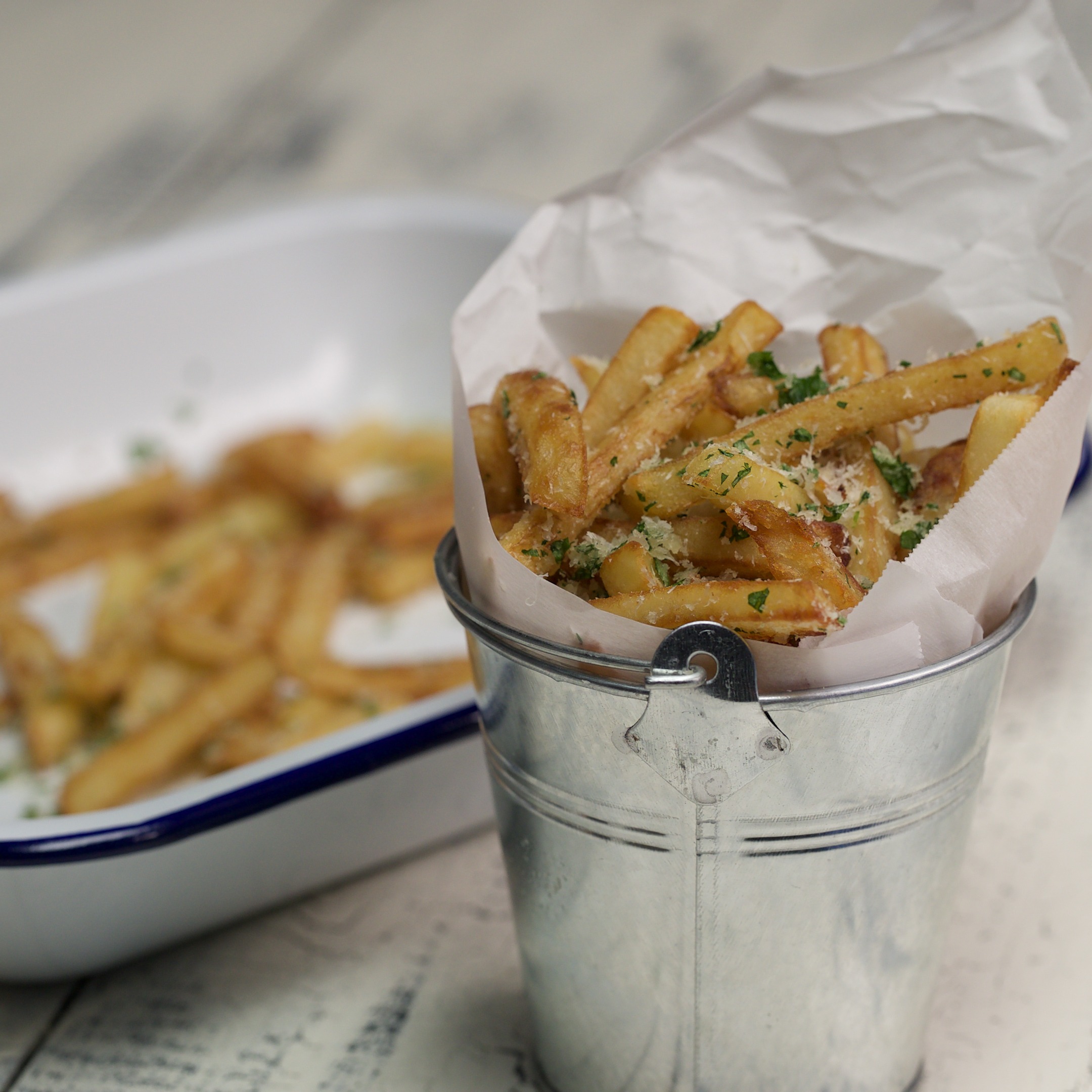 Triple Cooked Parmesan Fries | Tastemade