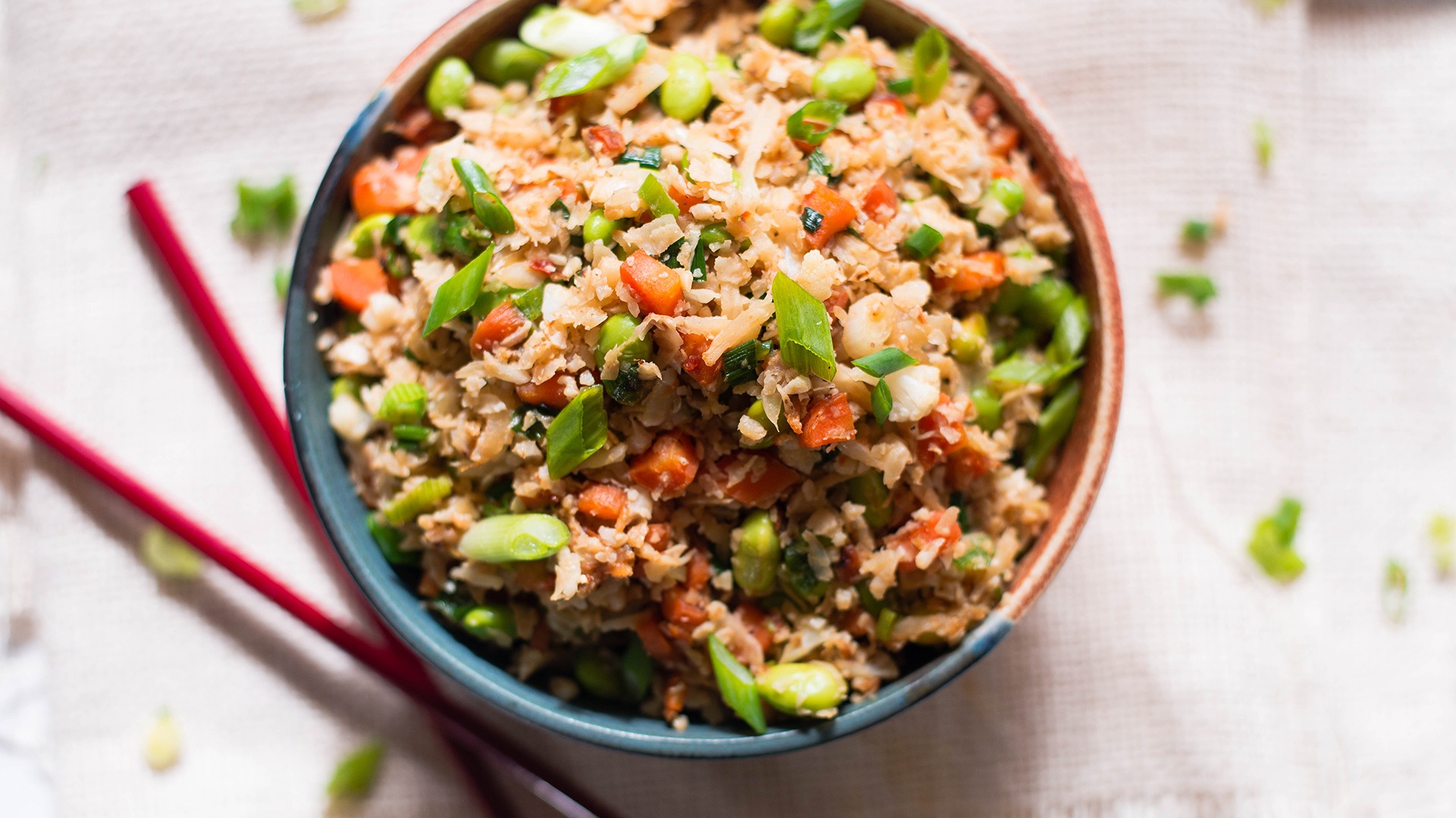 Vegan Cauliflower Fried Rice | Tastemade