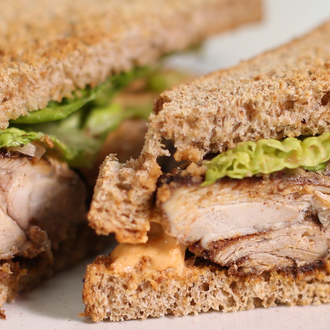 Shawarma Sandwich with Spicy Tahini and Sumac Onions | Tastemade
