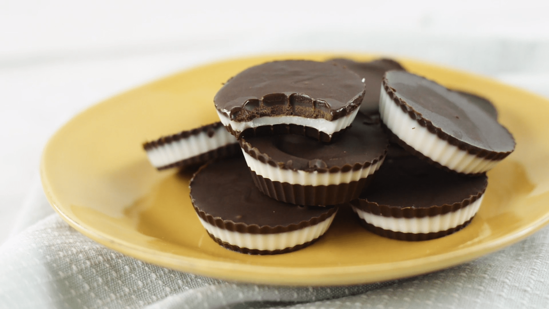 Healthy "Junior Mint" Cups | Tastemade