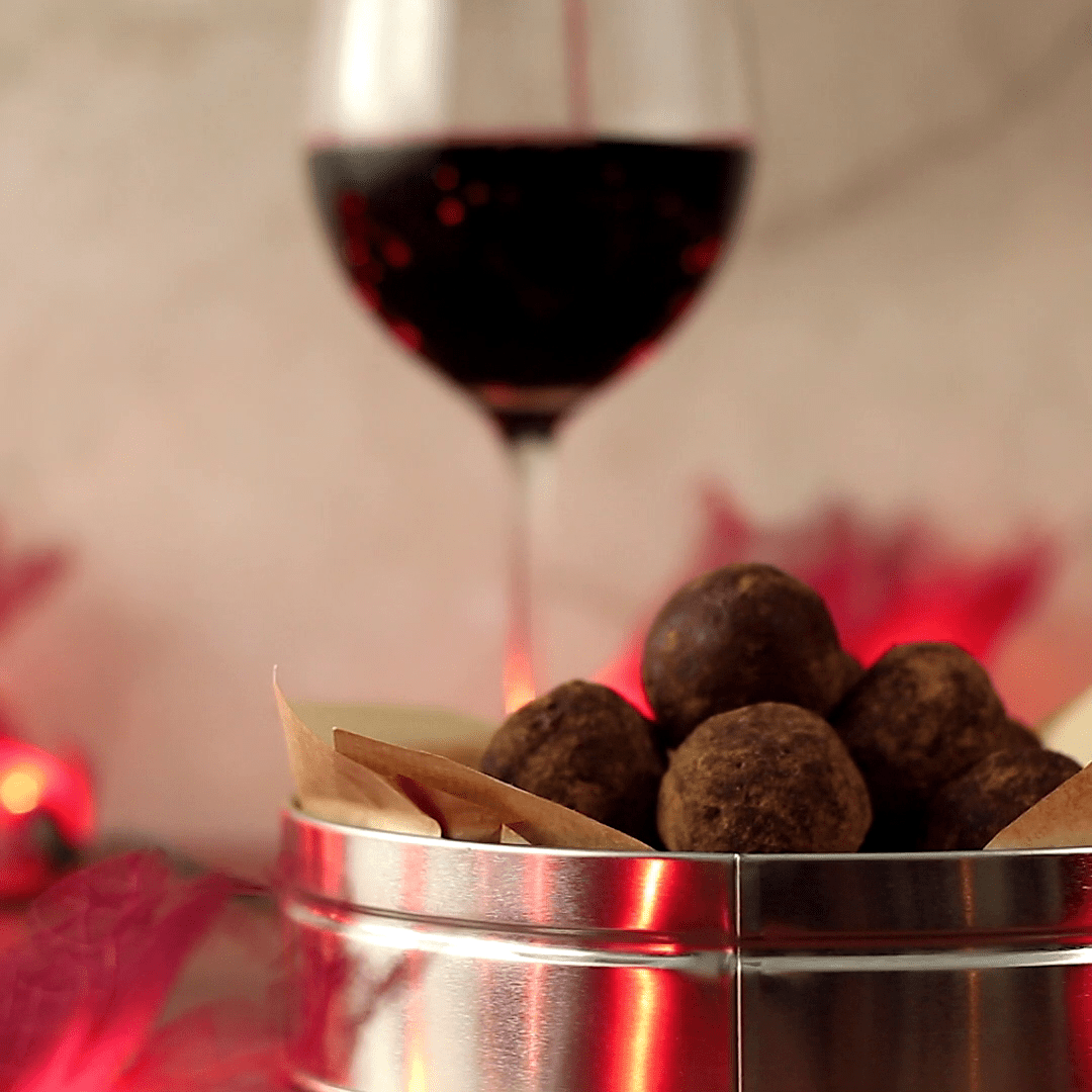 Red Wine Chocolate Truffles | Tastemade
