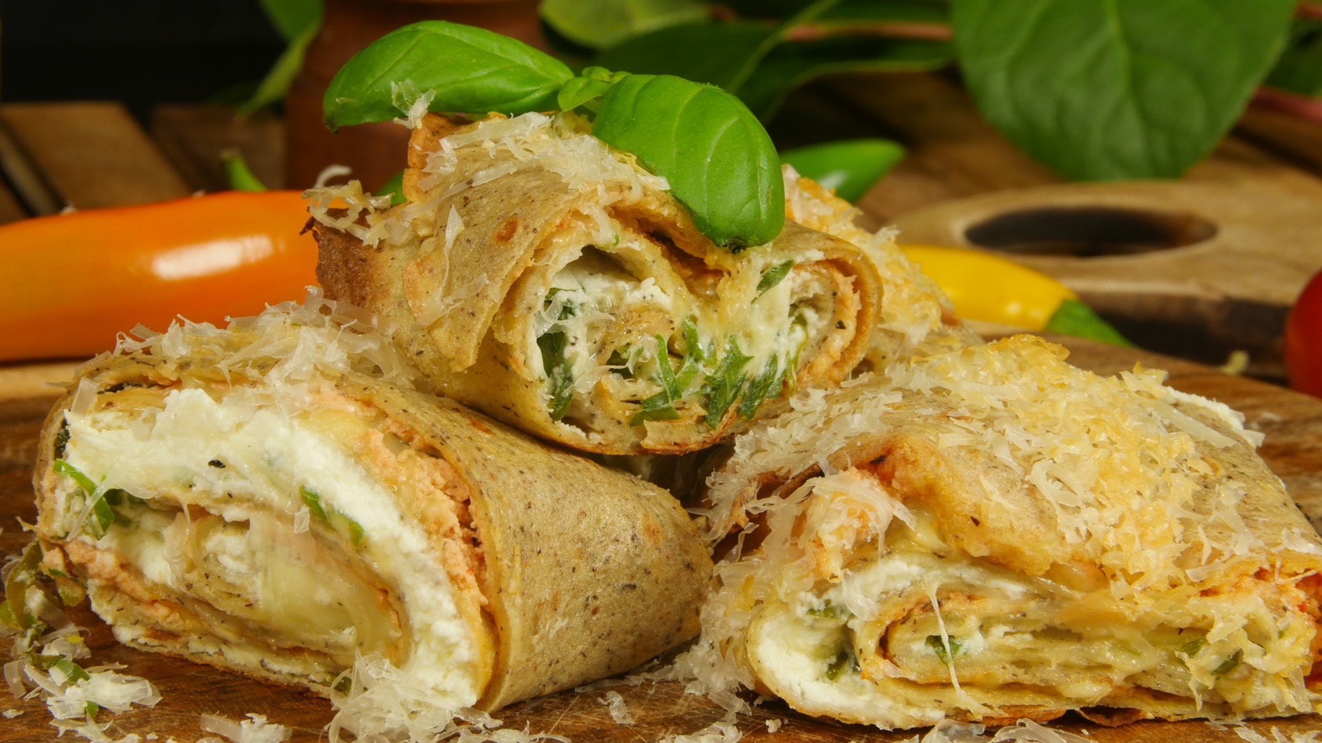 Savory Crêpe Roll | Tastemade