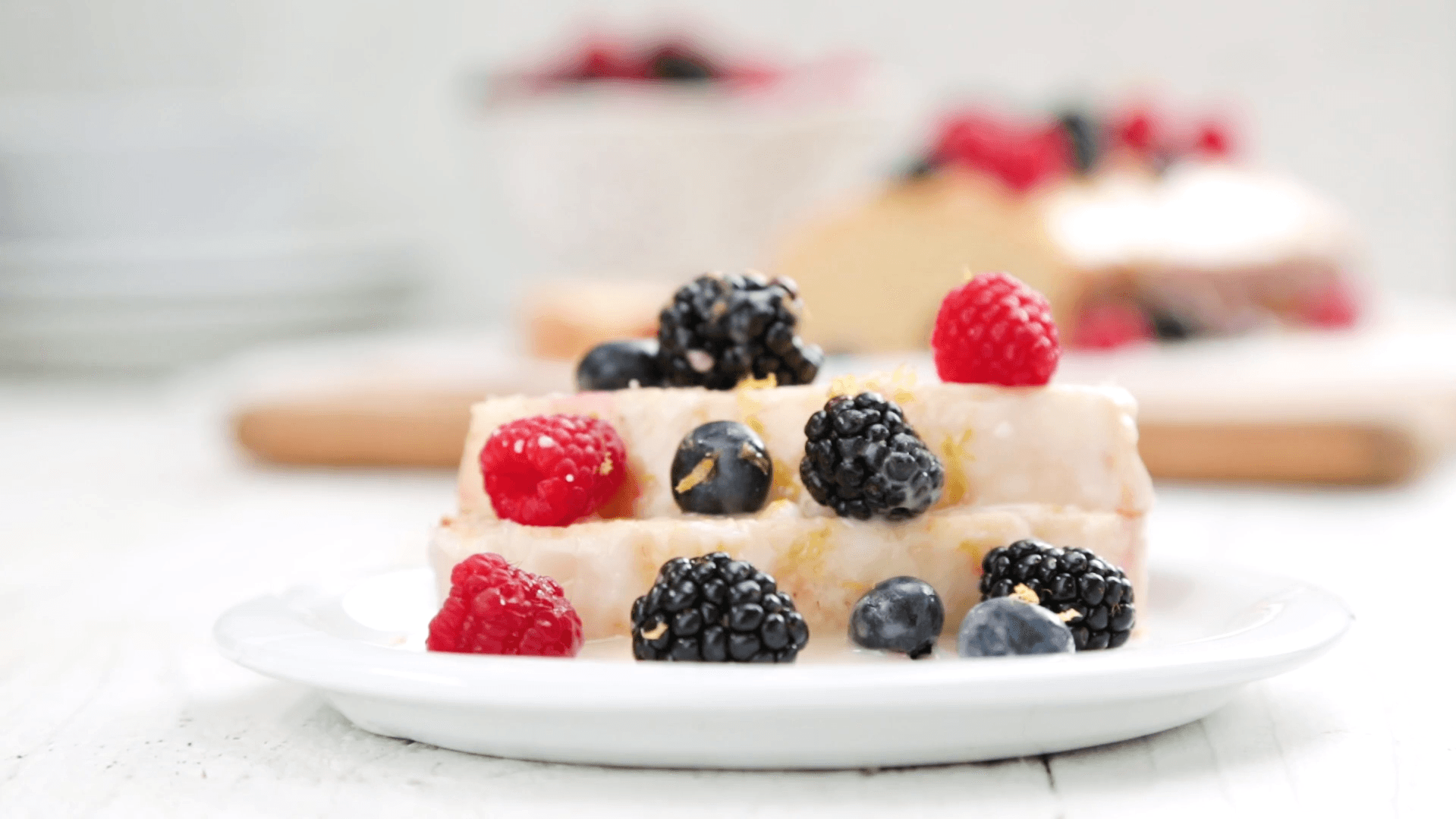 Vanilla Bean Berry Bread | Tastemade